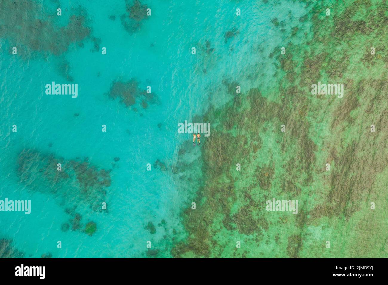 Let your cares just float away. High angle shot of an unrecognizable ...