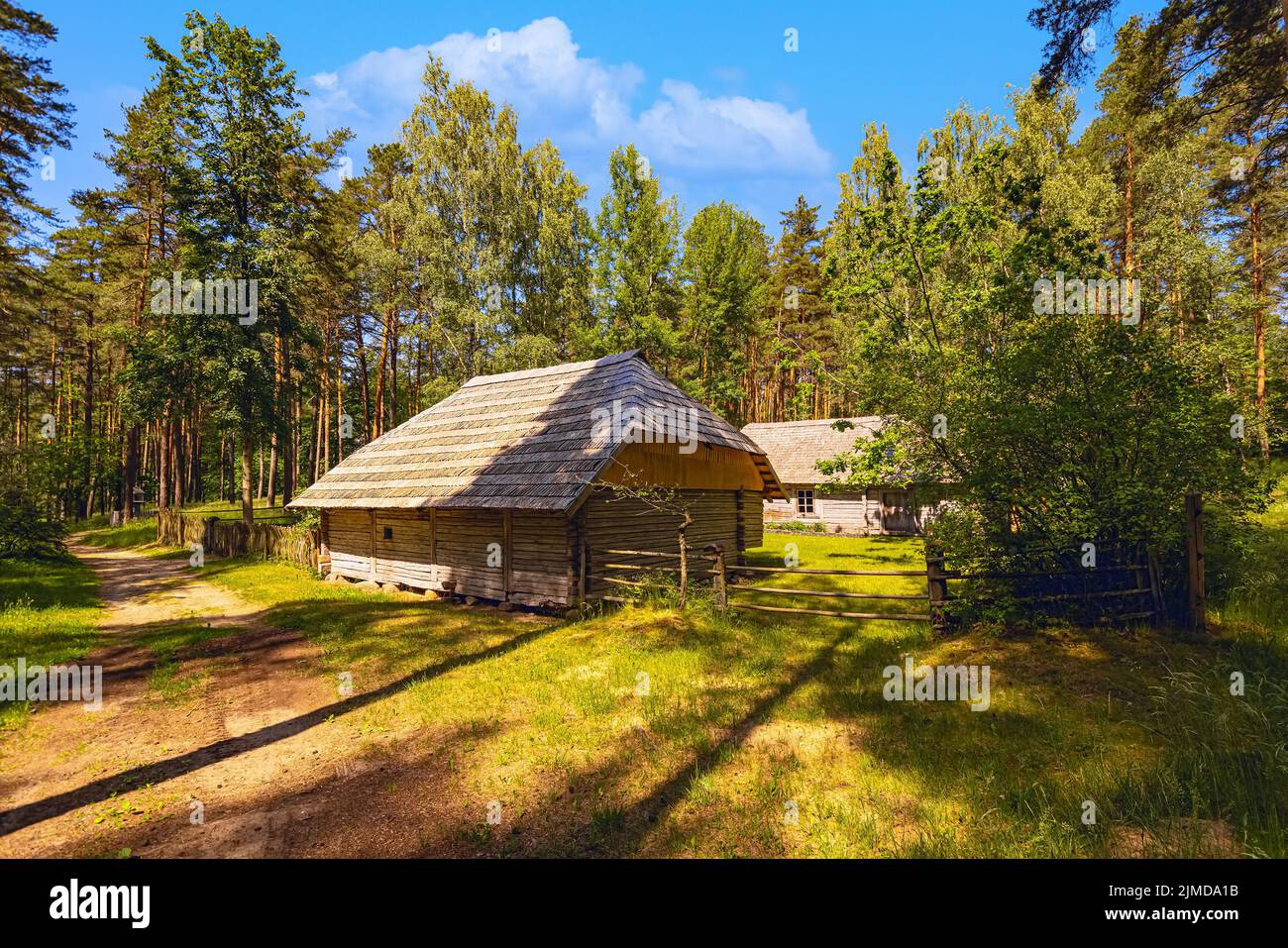 Old house in rural area Stock Photo - Alamy