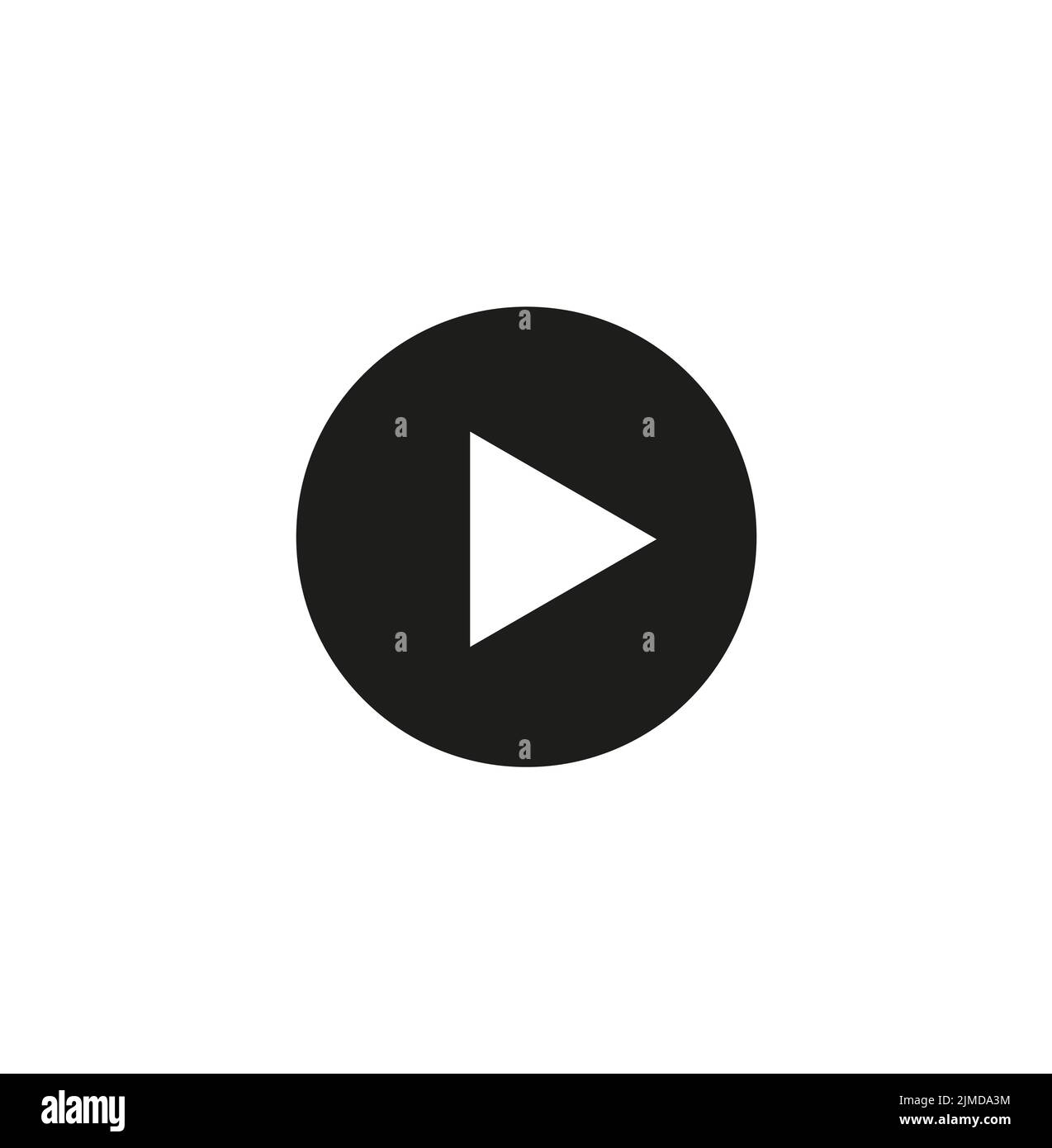 A black transparent play button Stock Vector Image & Art - Alamy