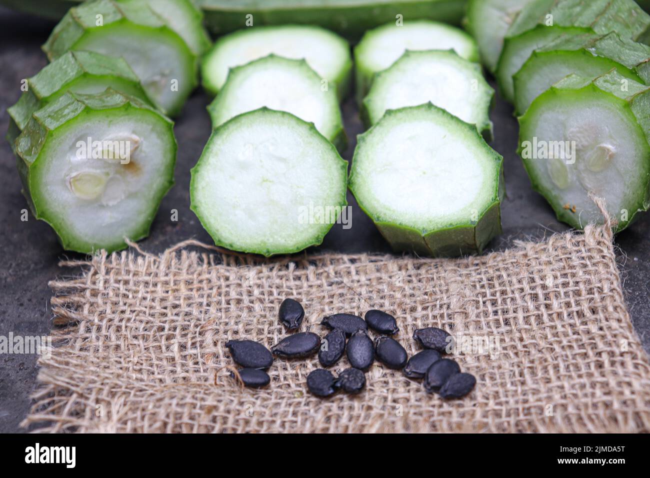 Ridges gourd seed hi-res stock photography and images - Alamy