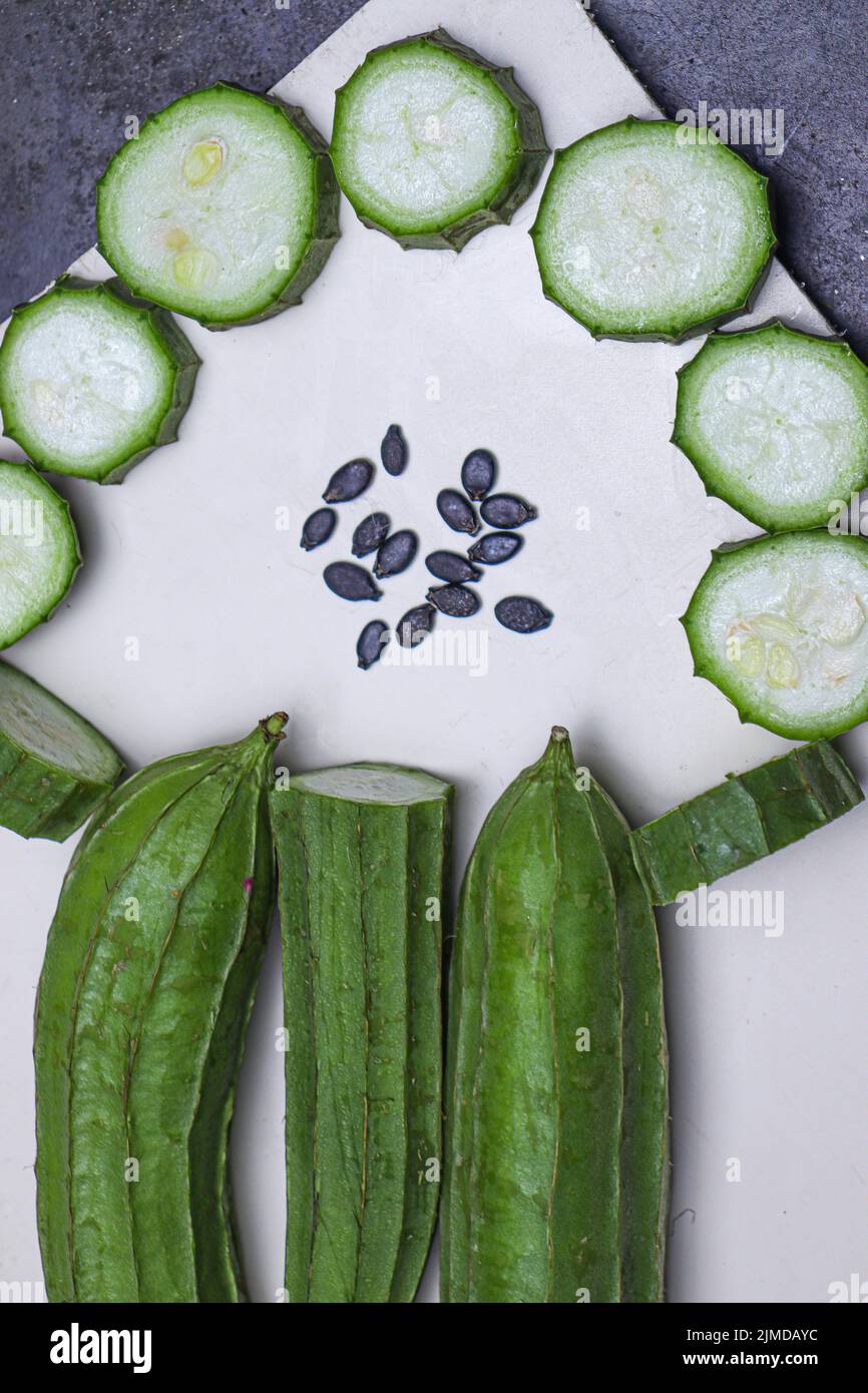 Ridges gourd seed hi-res stock photography and images - Alamy