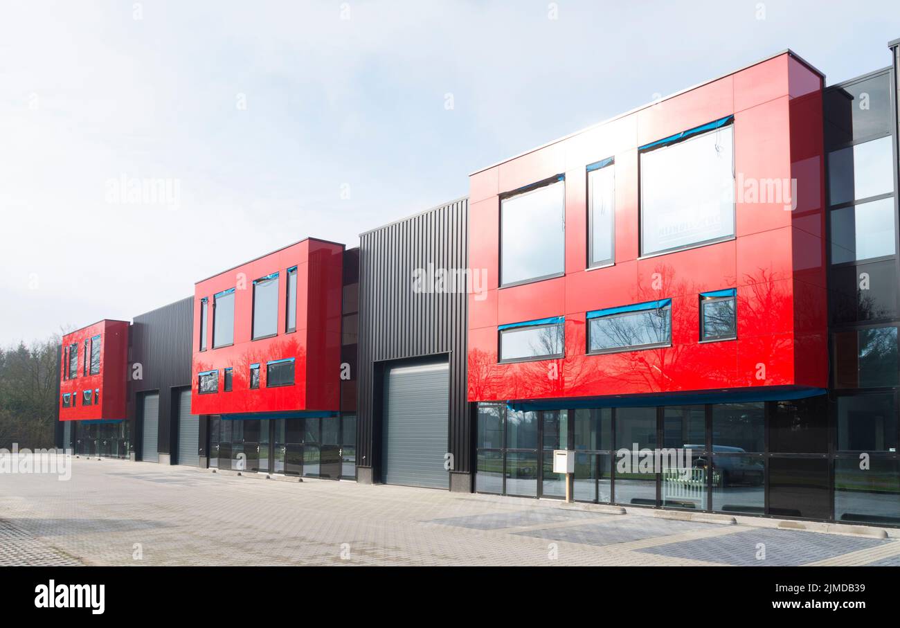Modern industrial building Stock Photo - Alamy