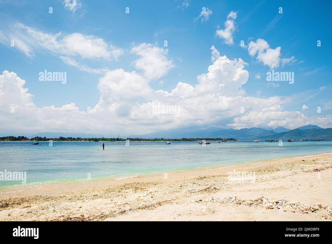 Sandy beach azure ocean bali hi-res stock photography and images - Alamy