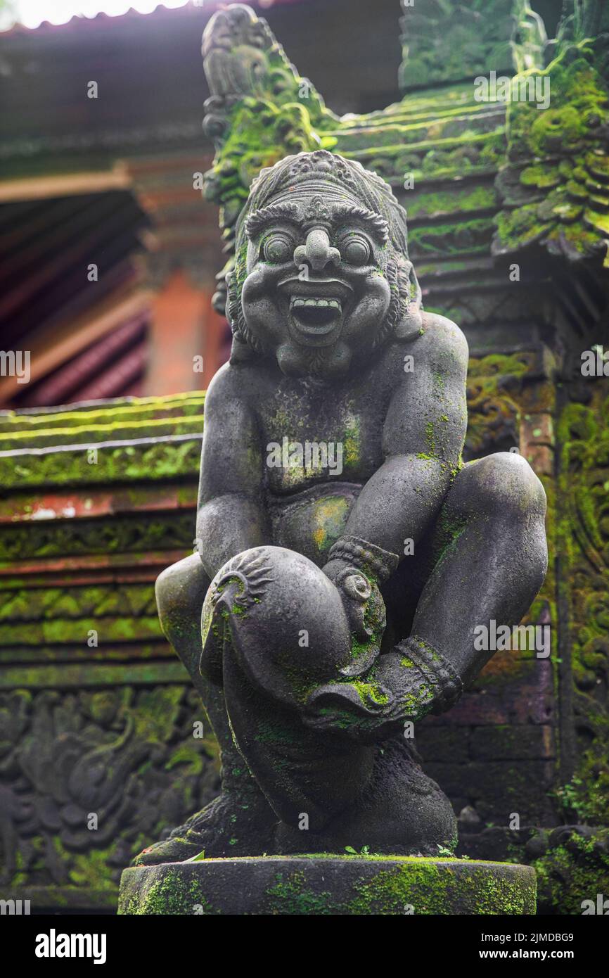 Traditional balinese deity statue. Ubud Stock Photo - Alamy