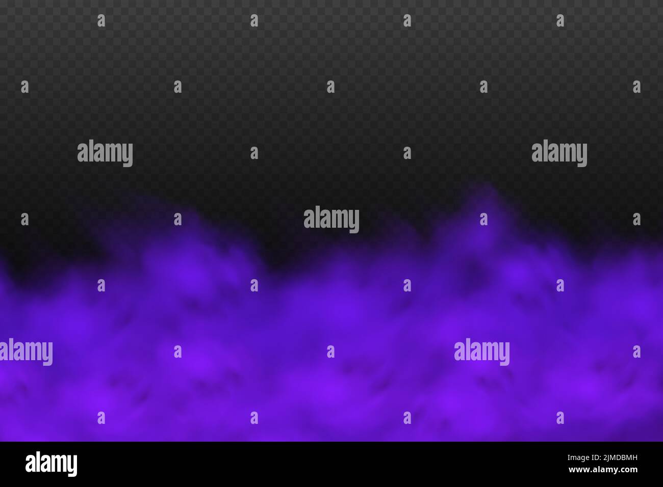 Purple poisonous gas, dust and smoke effect.Realistic scary mystical ...