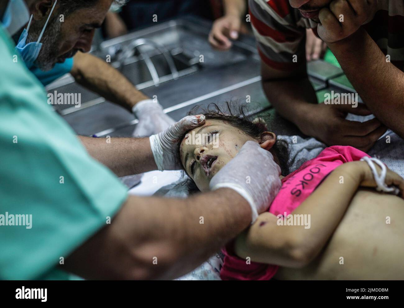 Gaza, Palestine. 05th Aug, 2022. (EDITORS NOTE: Image depicts death ...