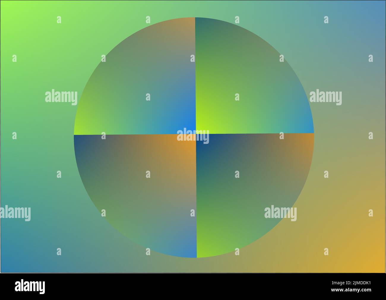 An Abstract colorful spectrum gradient circle Stock Vector Image & Art ...