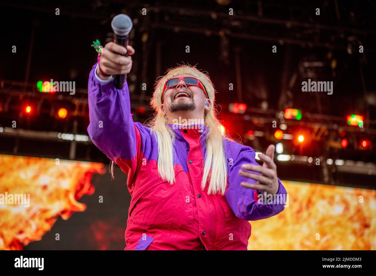San Francisco, USA. 05th Aug, 2022. Oliver Tree performs at the Lands ...