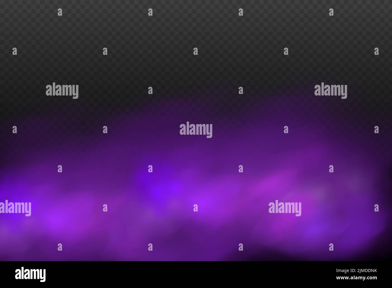 Purple poisonous gas, dust and smoke effect.Realistic scary mystical ...