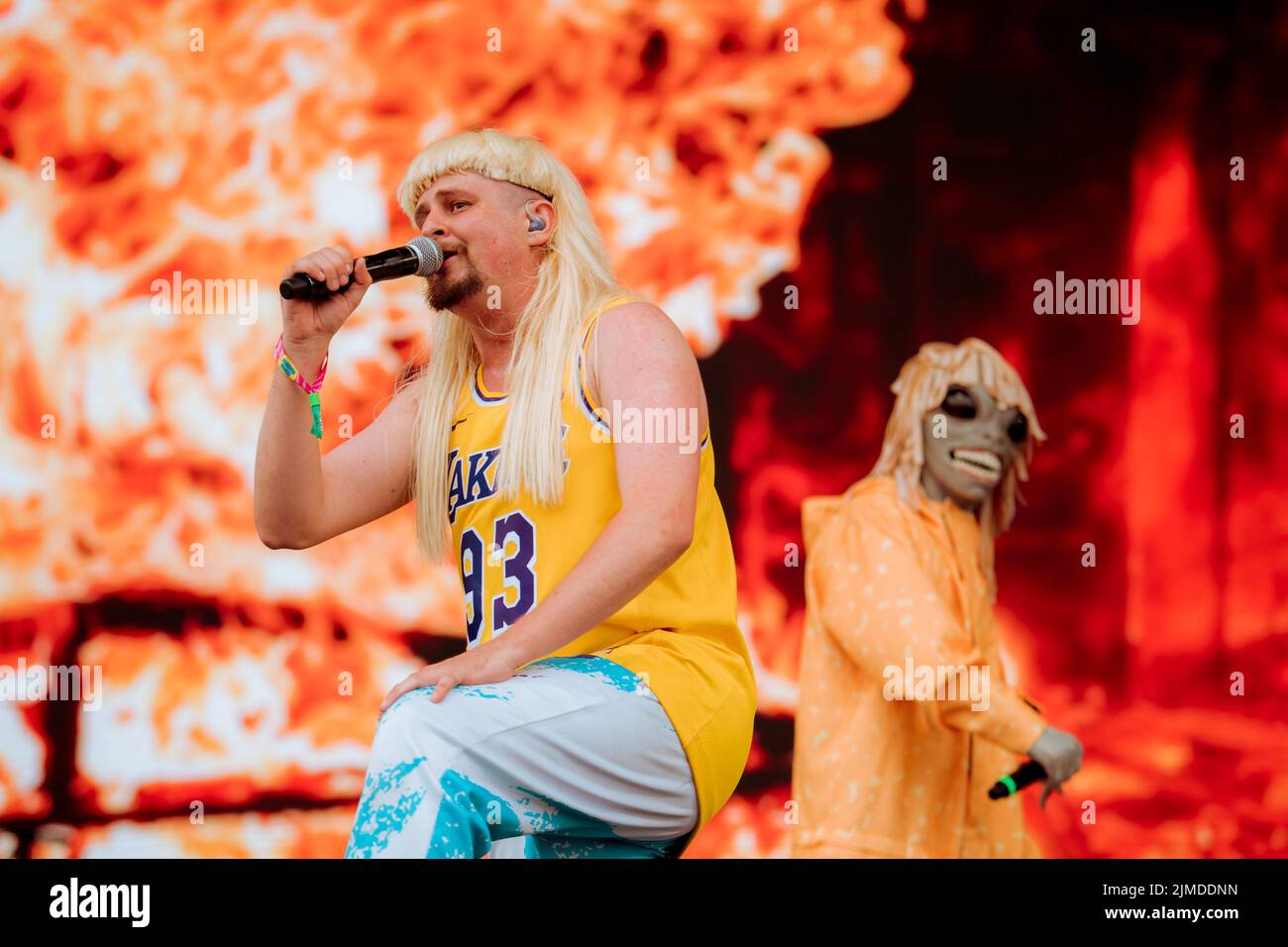 San Francisco, USA. 05th Aug, 2022. Oliver Tree performs at the Lands ...
