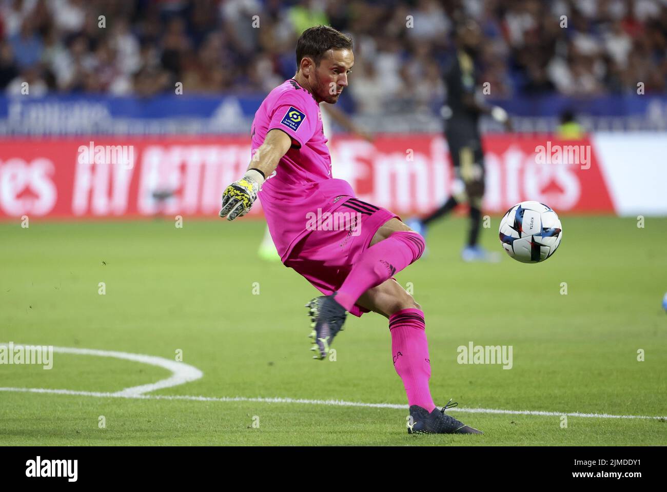 August 5, 2022, Rome, France: Goalkeeper of Ajaccio Benjamin Leroy ...