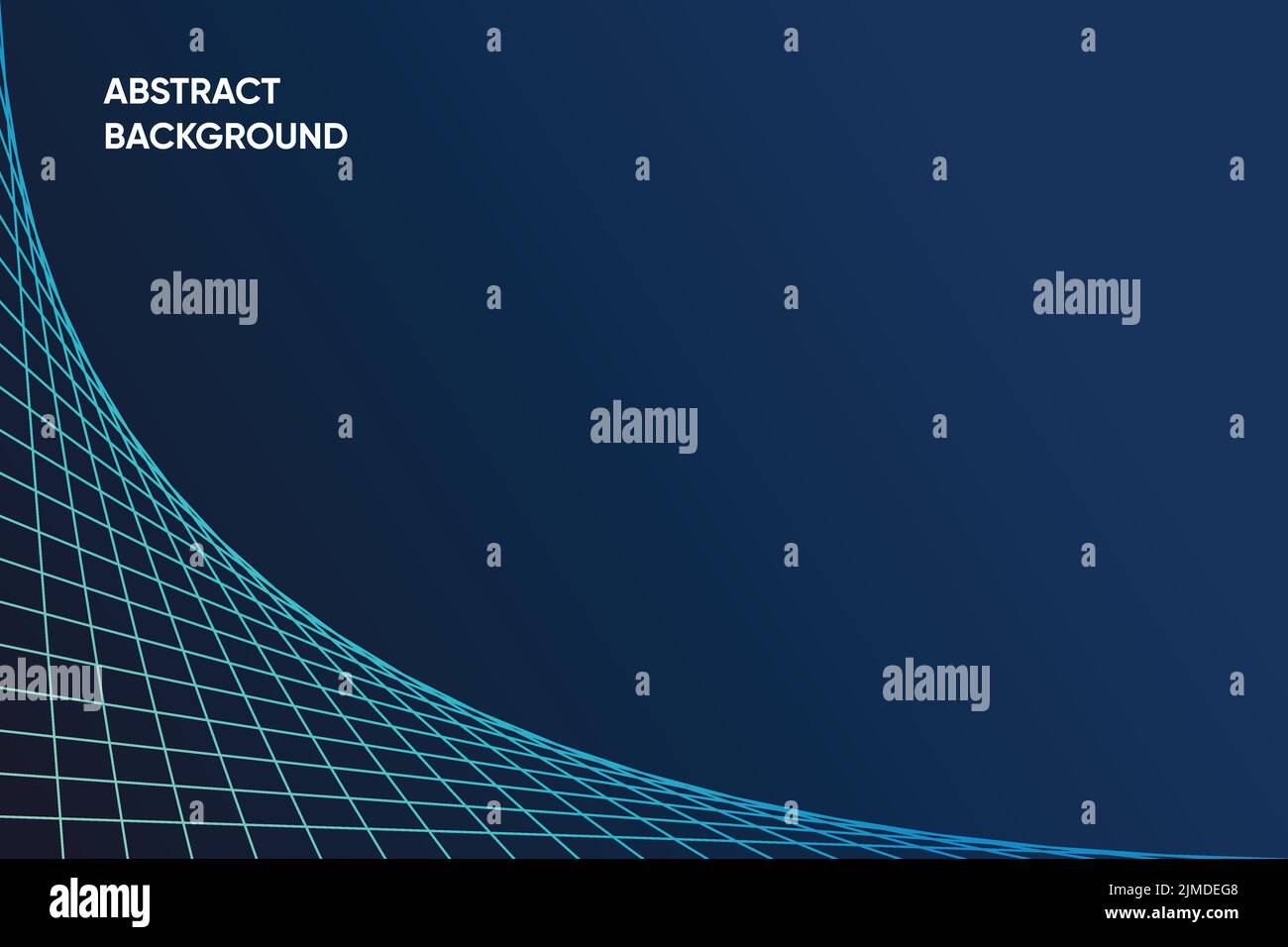 An illustration of a curved net as an abstract background Stock Vector ...