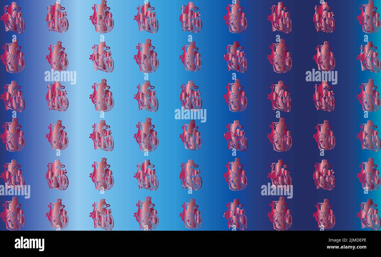 Vector illustration on an isolated background. Text. Stop a heart ...