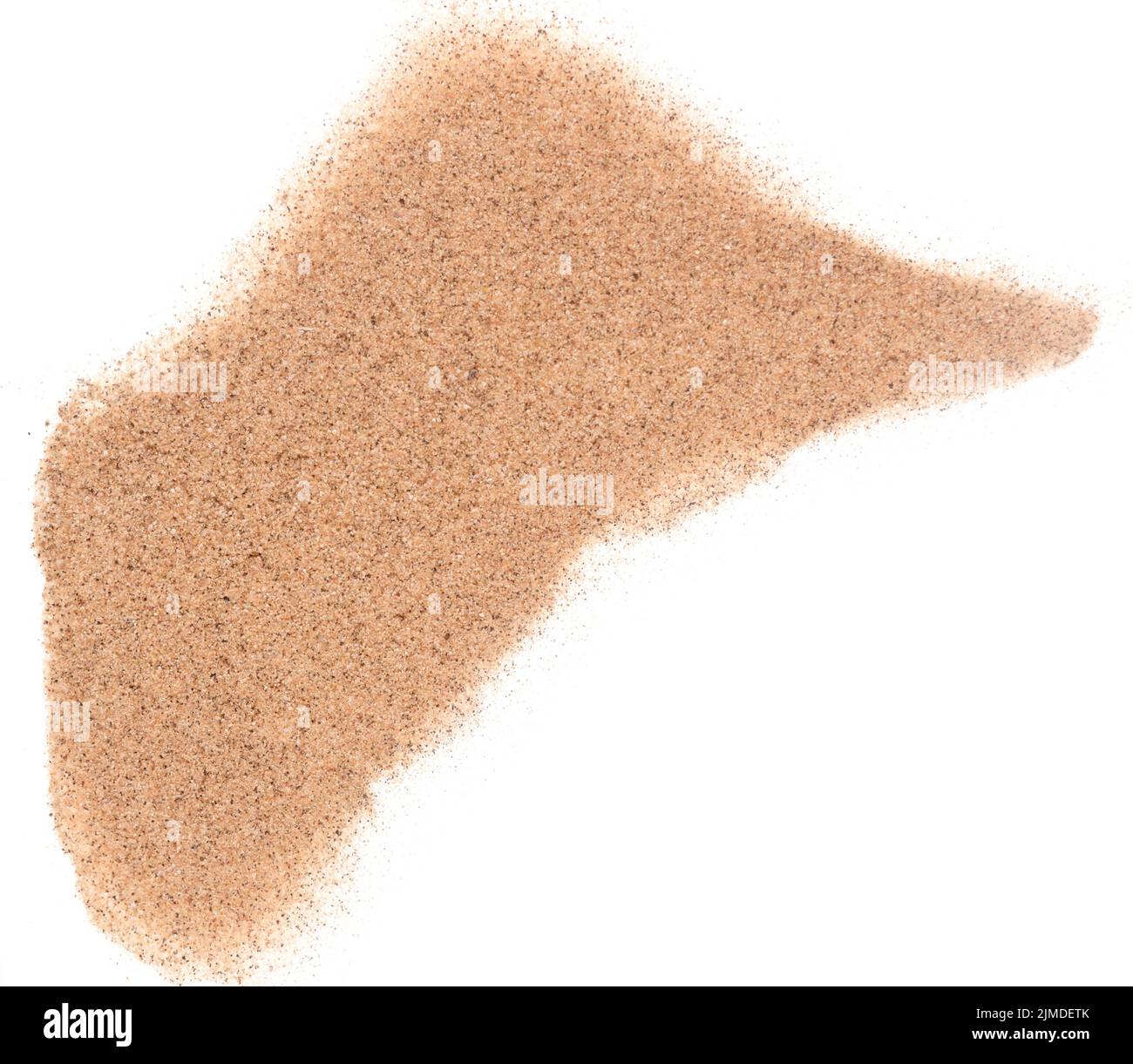 Sand on white Stock Photo - Alamy