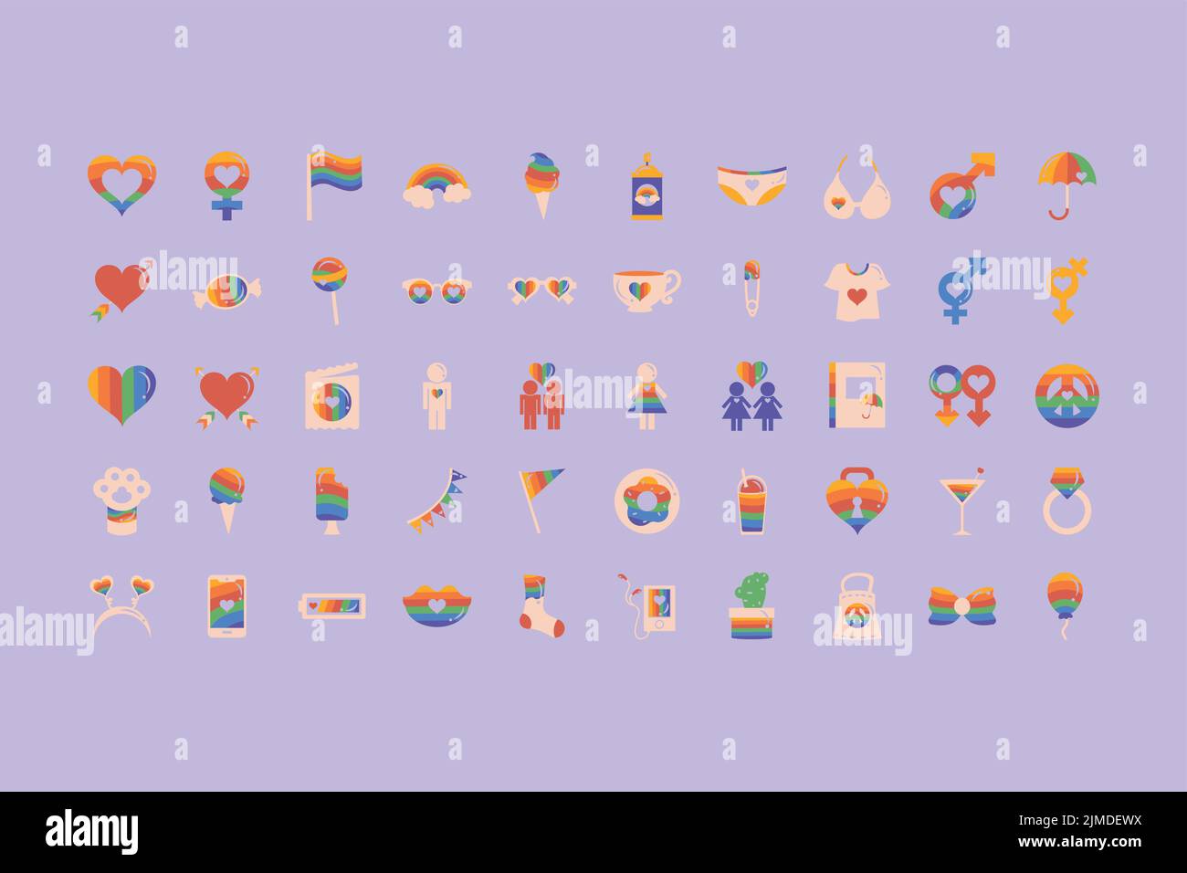 Lgbtq community symbols hi-res stock photography and images - Alamy