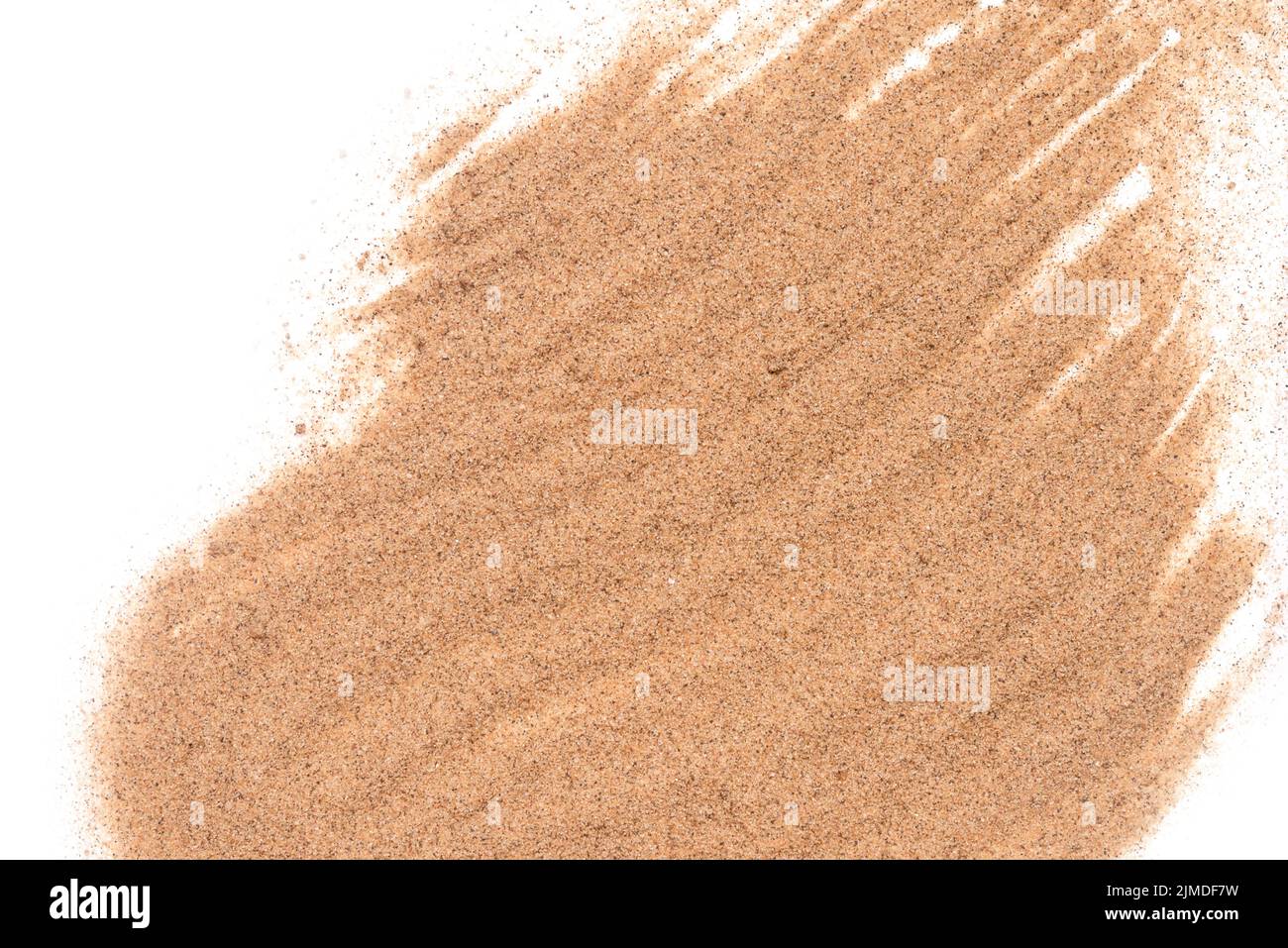 Sand on white Stock Photo - Alamy