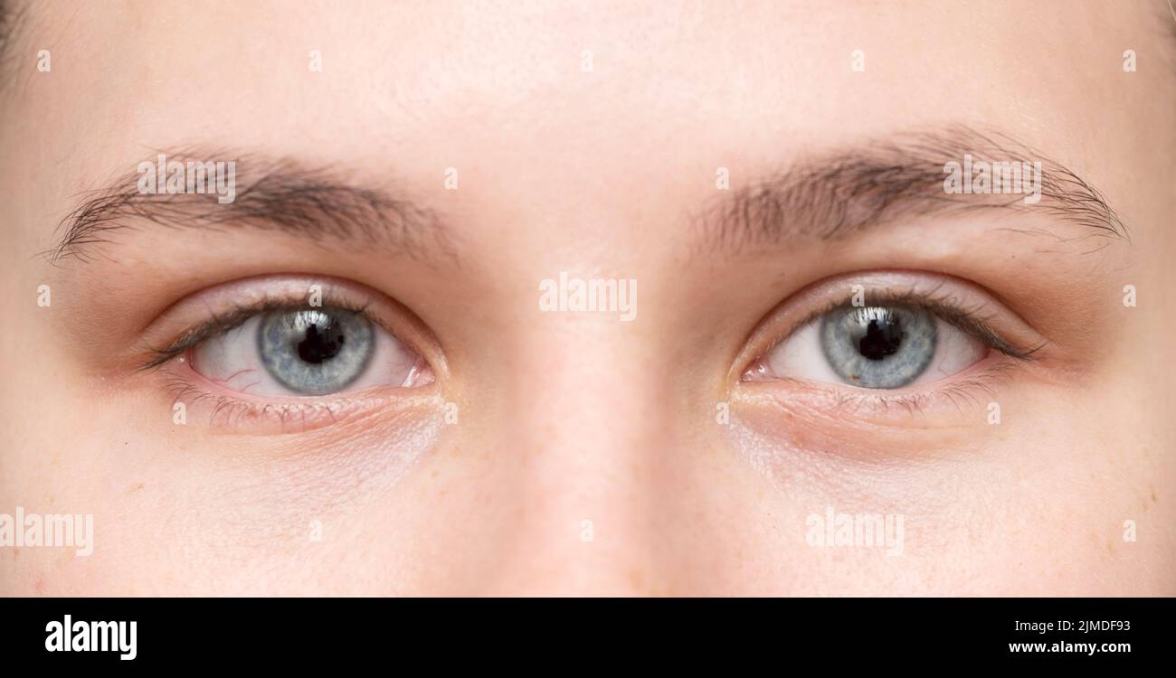 Woman beauty colour correction hi-res stock photography and images - Alamy