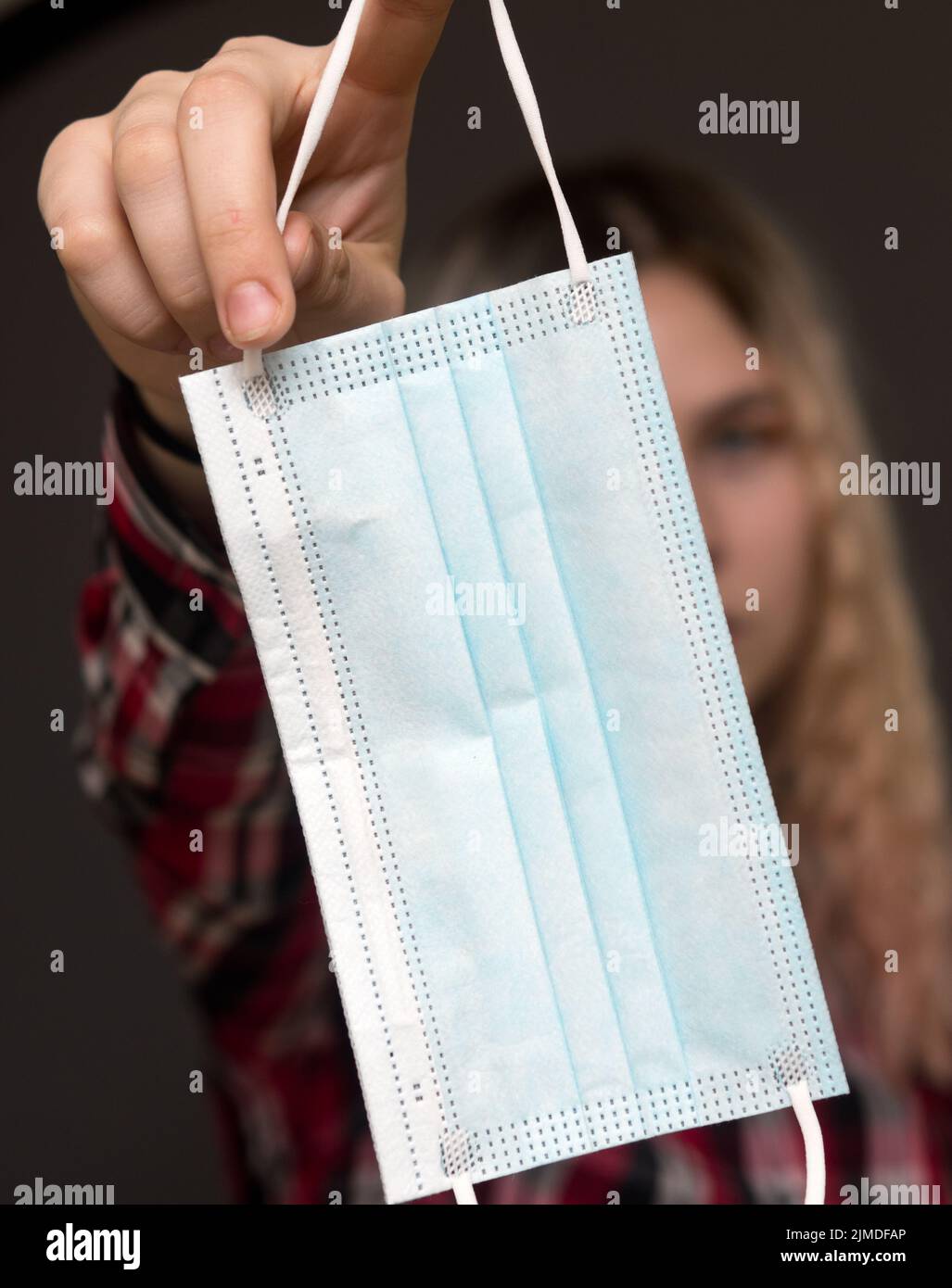 Human model with mask hi-res stock photography and images - Alamy