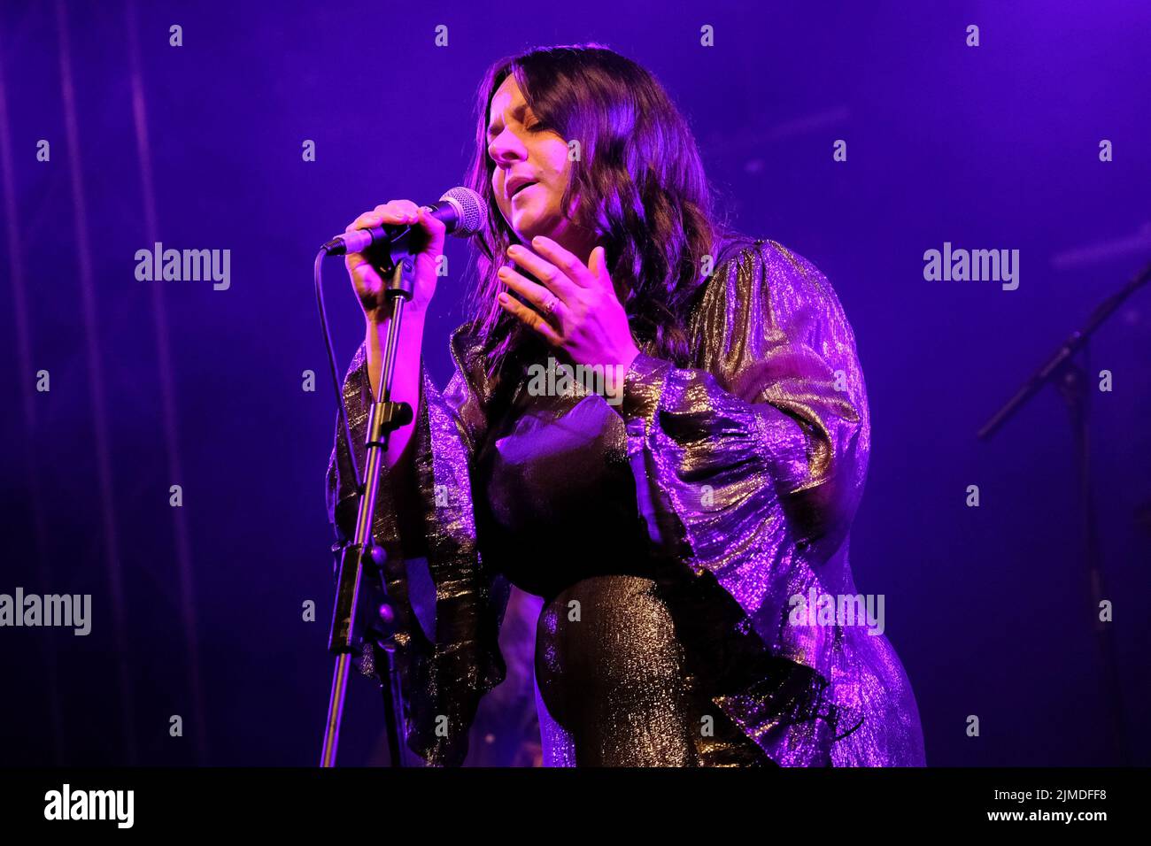Wickham, Hampshire, UK. 5th Aug 2022. Pakistan-born British singer ...