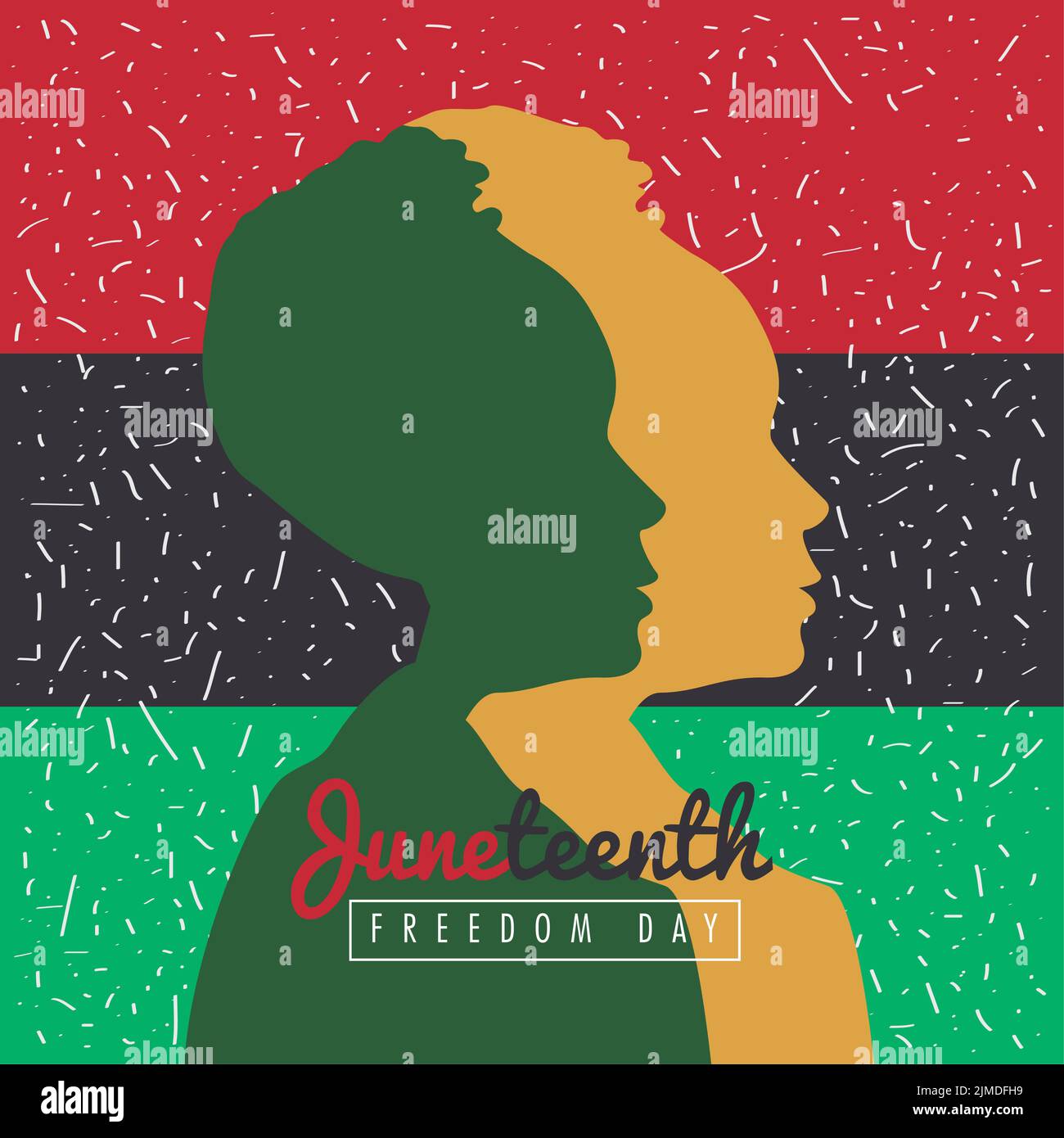 Juneteenth text vector illustration poster hi-res stock photography and ...