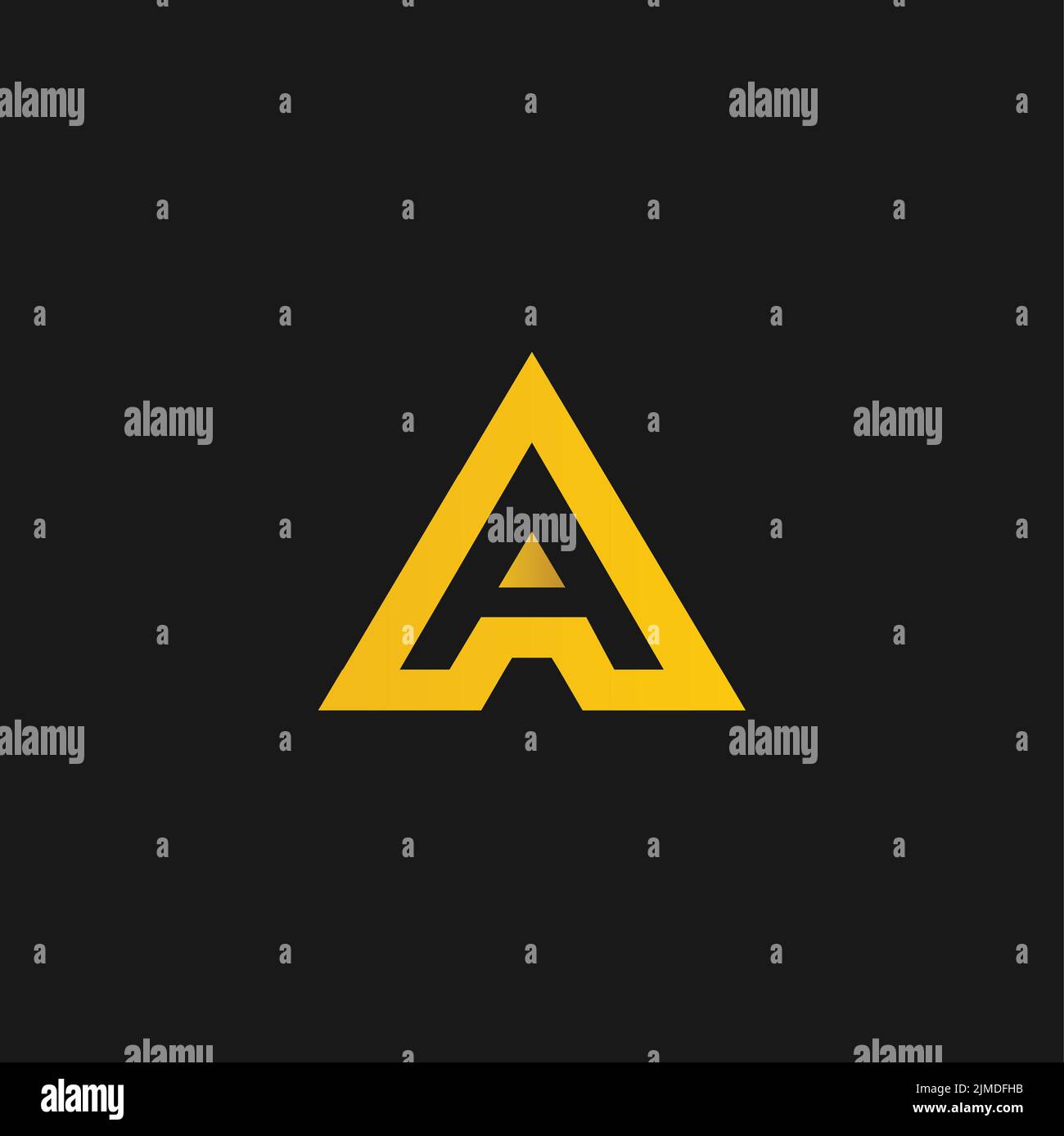Letter a design hi-res stock photography and images - Alamy