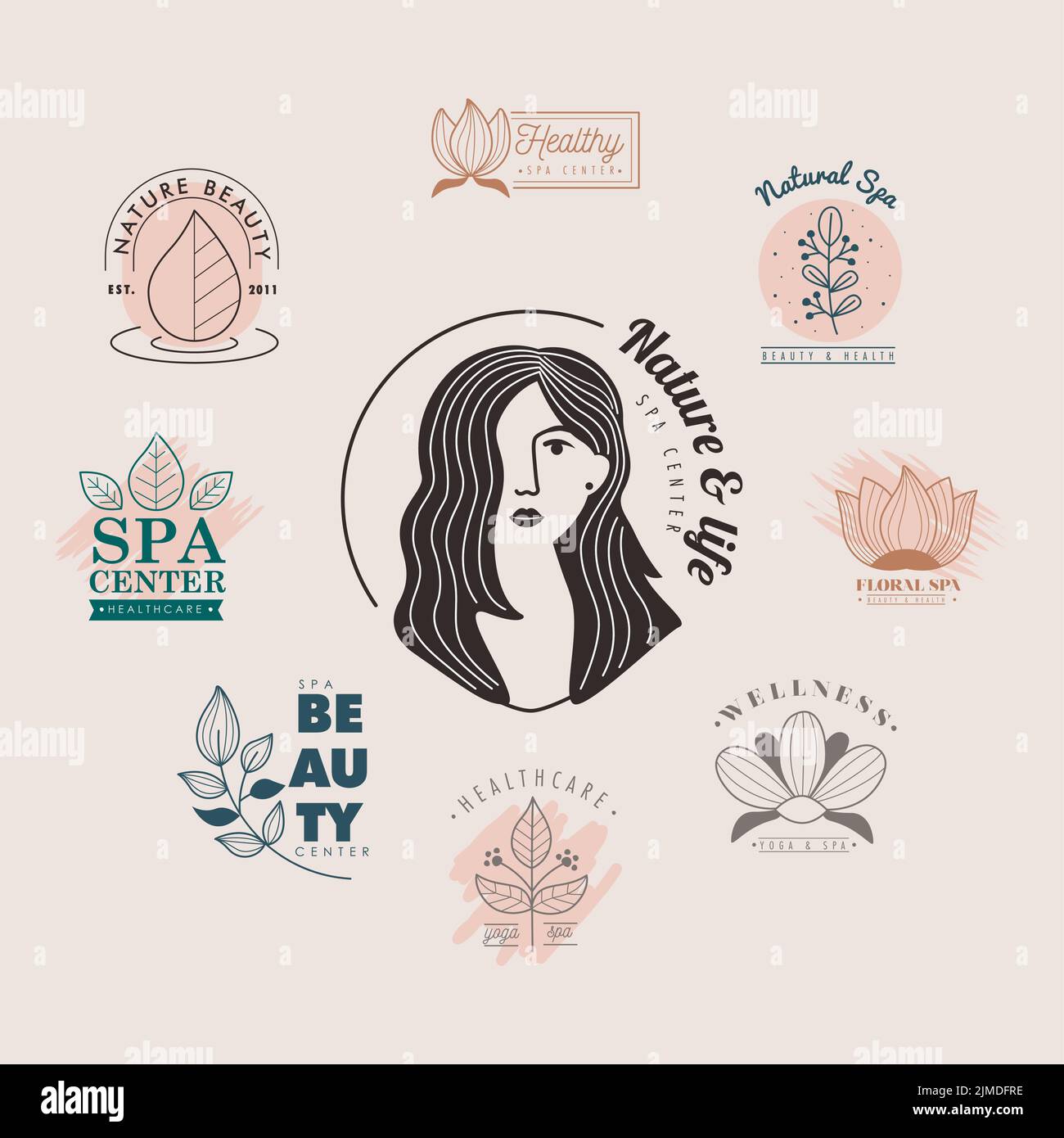 spa service set nine brands Stock Vector Image & Art - Alamy spa service set nine brands Stock Vector Image & Art - Alamy