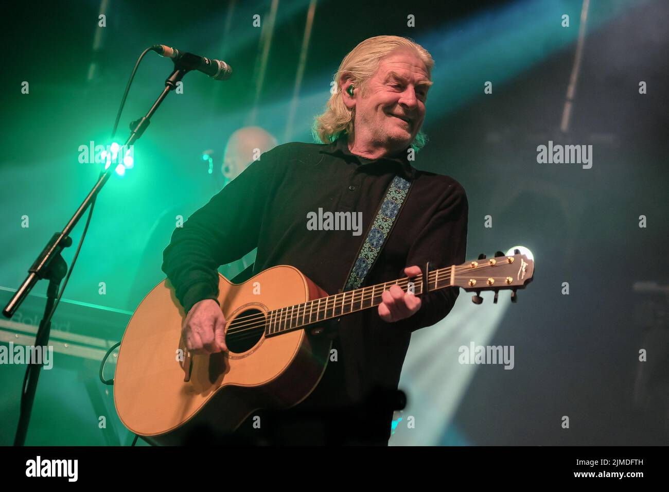Wickham, UK. 05th Aug, 2022. Davy Carton, singer-songwriter, rhythm ...