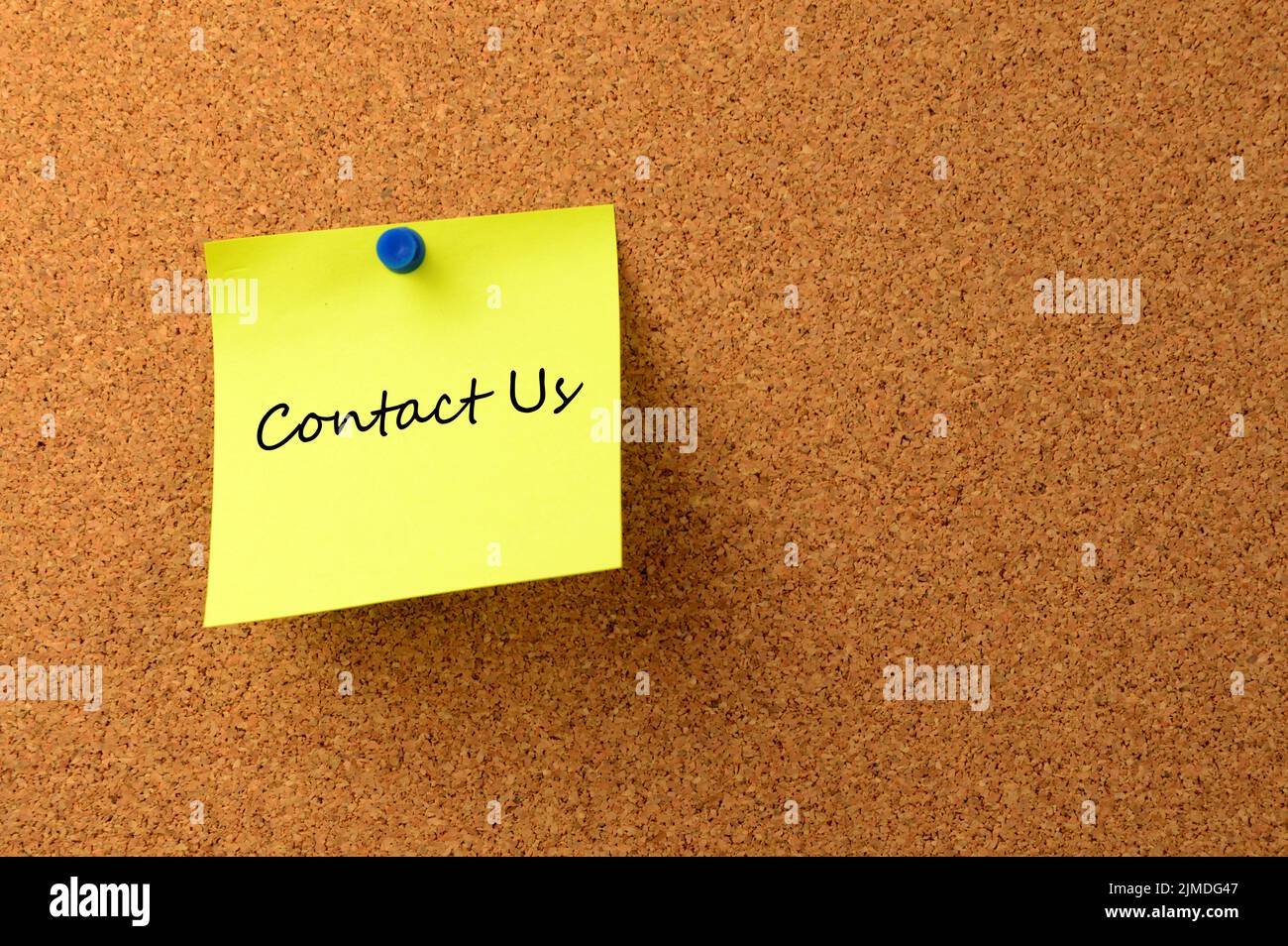 Contact us text note hi-res stock photography and images - Alamy