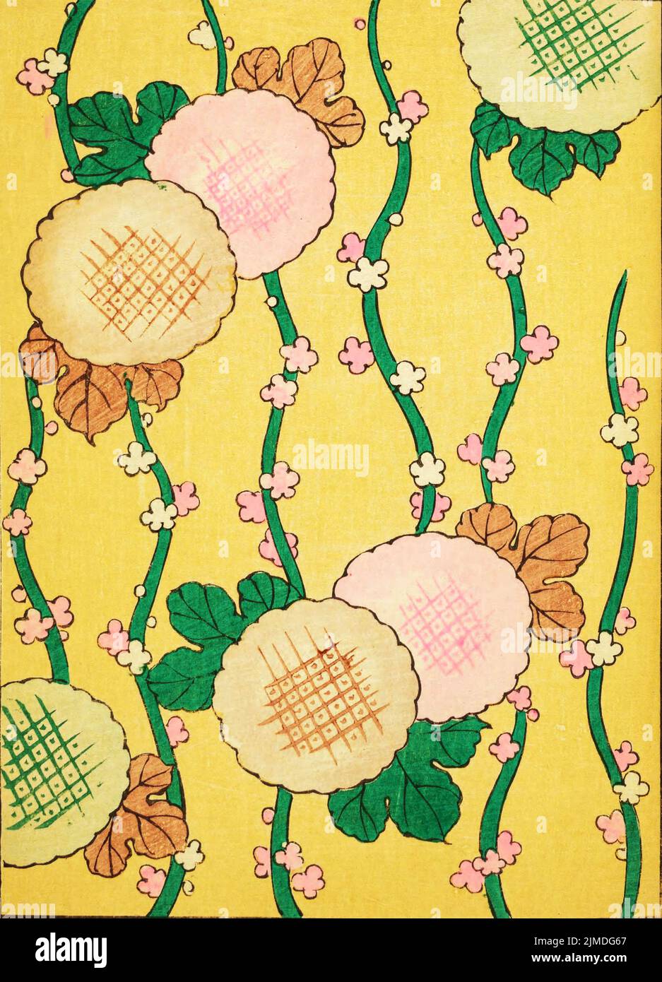 Design element yellow flowers hi-res stock photography and images - Alamy