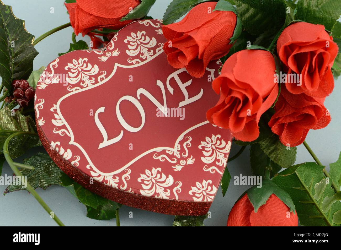 Heart Shaped Box Stock Photo Alamy
