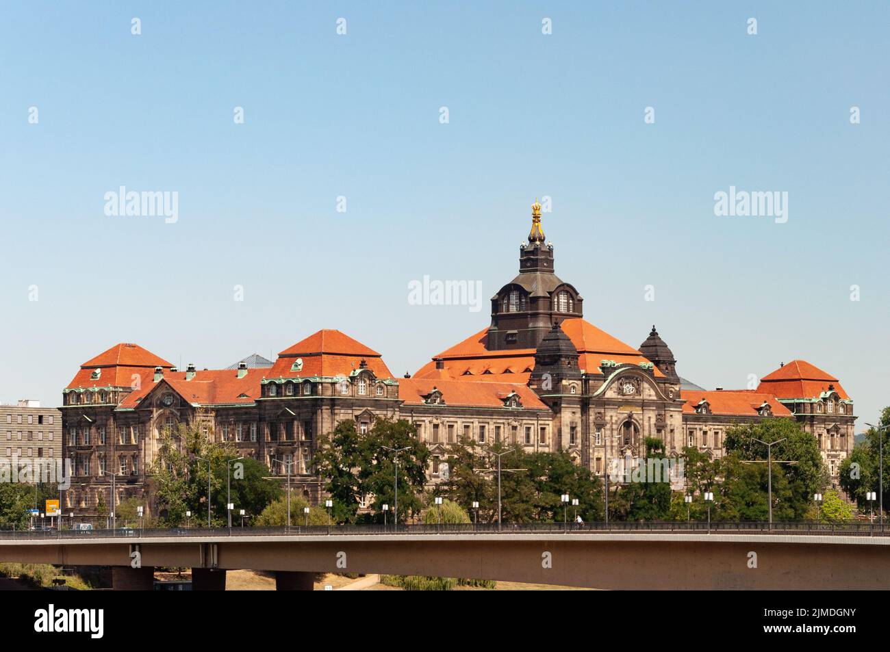 Saxon State Chancellery in Dresden, Germany Stock Photo - Alamy