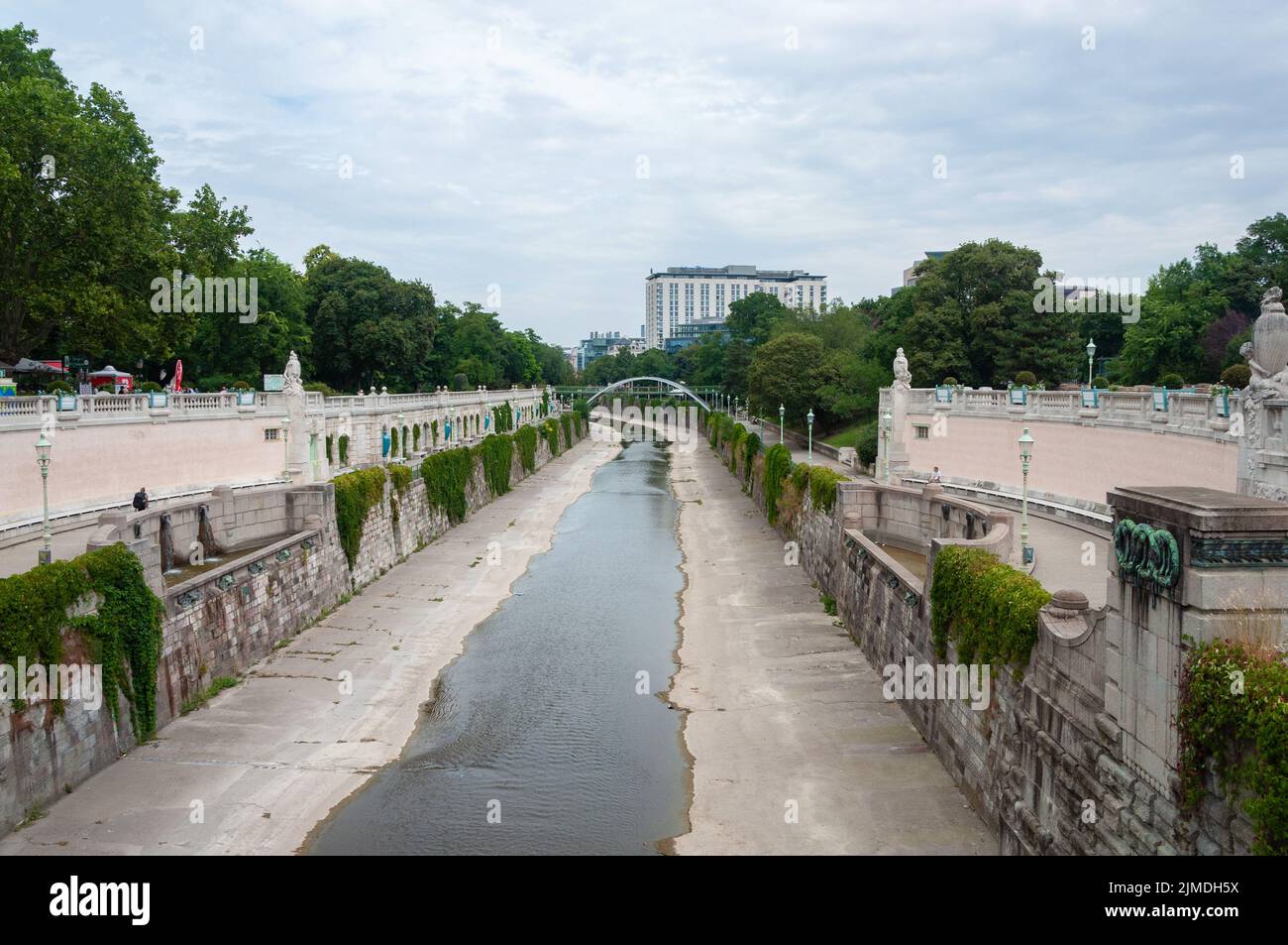 Wien River in Vienna Stock Photo - Alamy