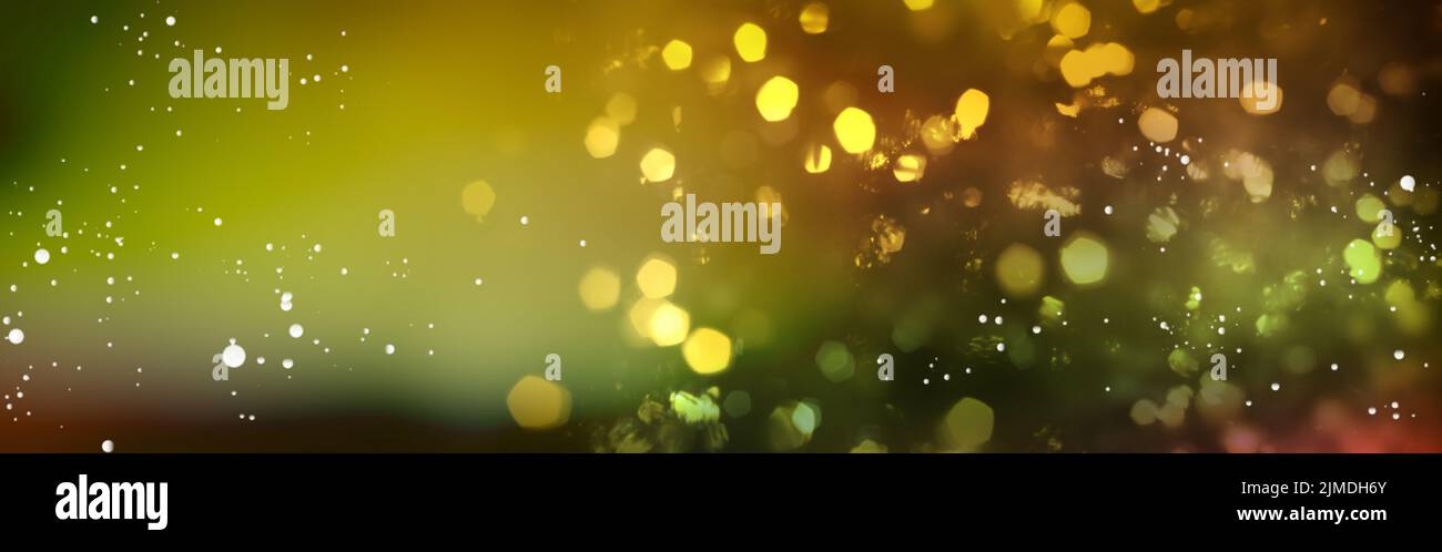 Lights pattern motif, beautiful bokeh background banner Stock Photo - Alamy