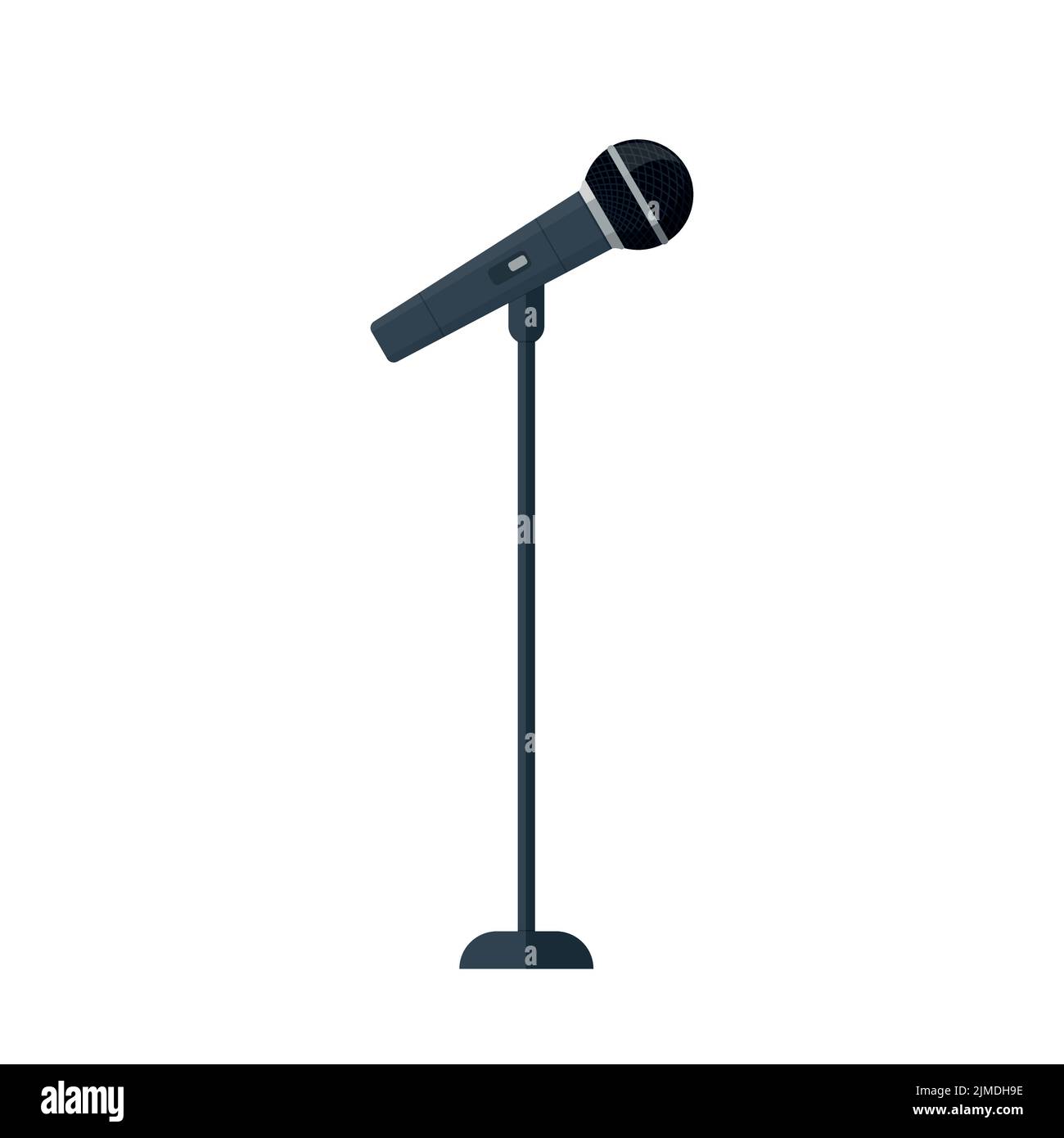 Tv mic logo Stock Vector Images - Alamy