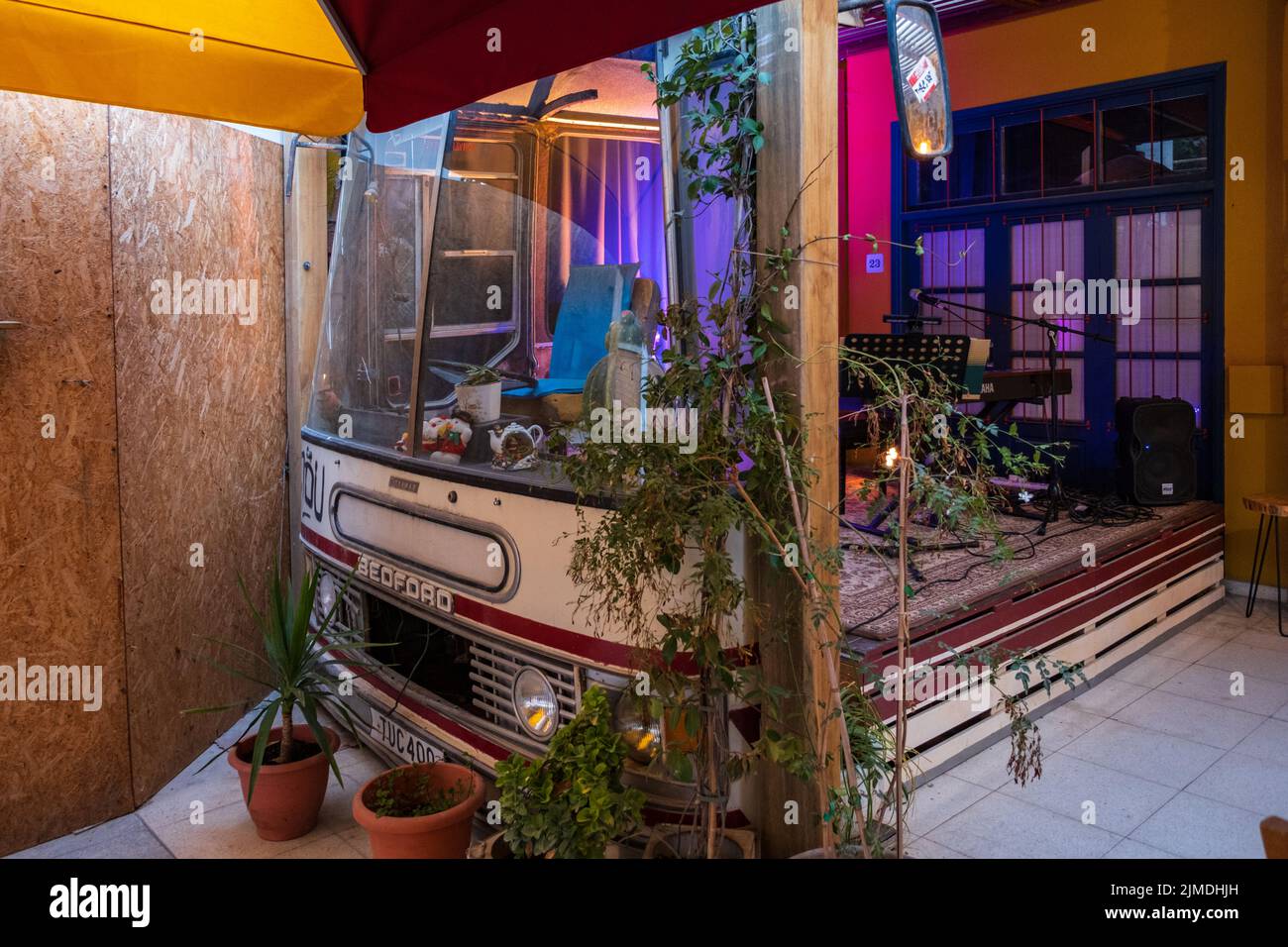 Band bus hi-res stock photography and images - Alamy