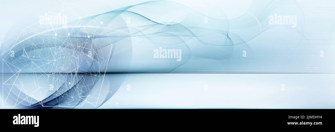 Abstract network background banner Stock Photo - Alamy