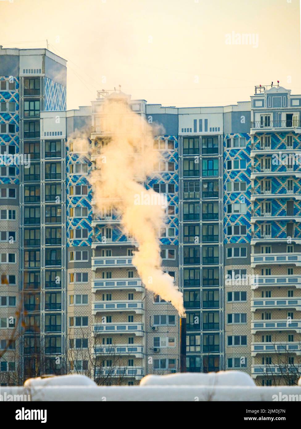 High rise building pollution hi-res stock photography and images - Alamy