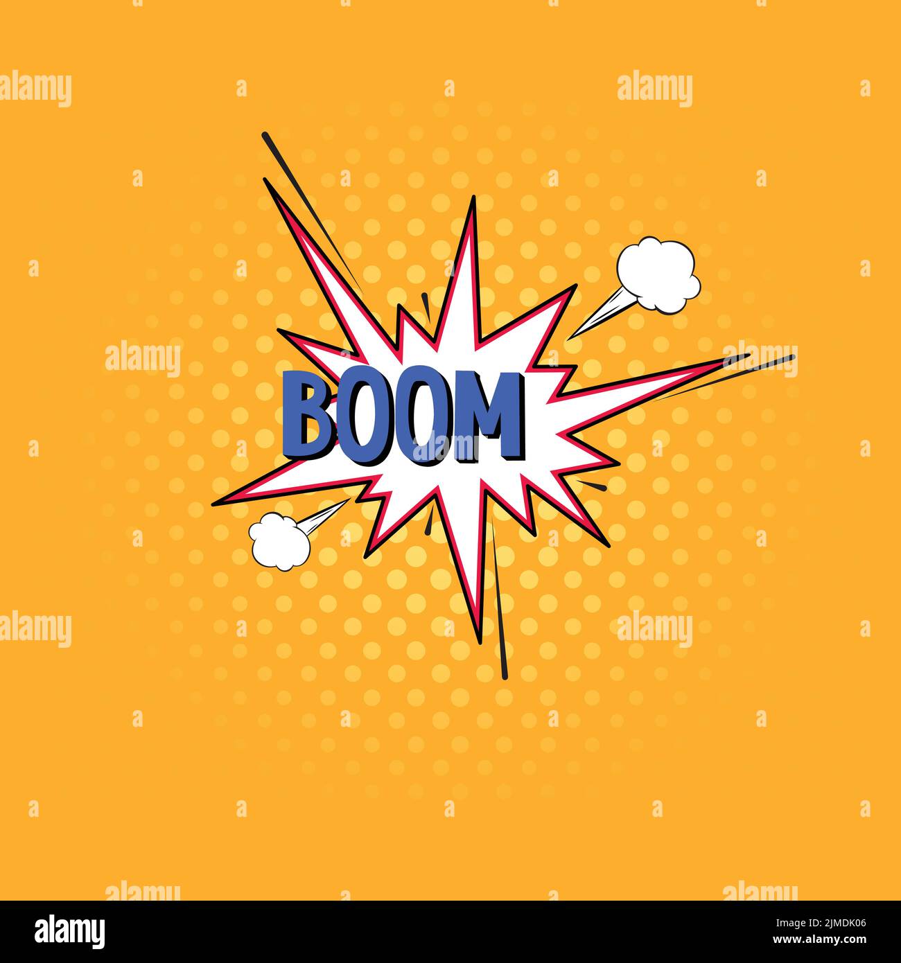 Boom. Comic vector icon Stock Vector Image & Art - Alamy