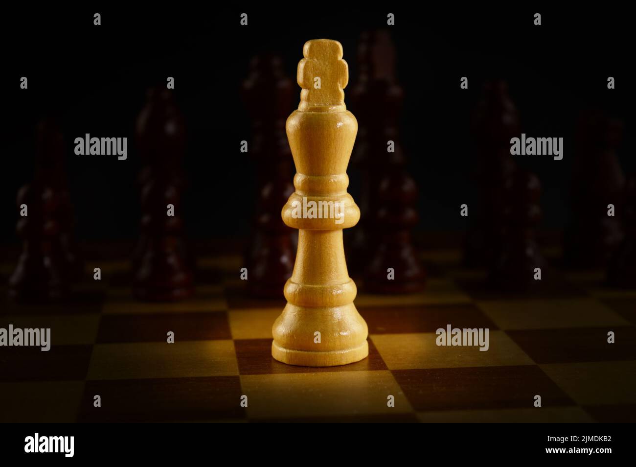 Spotlight The King Stock Photo - Alamy