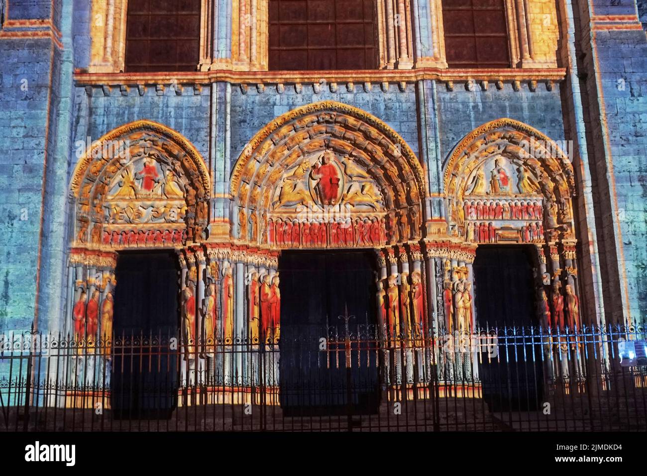 Chartresa light show hi-res stock photography and images - Alamy