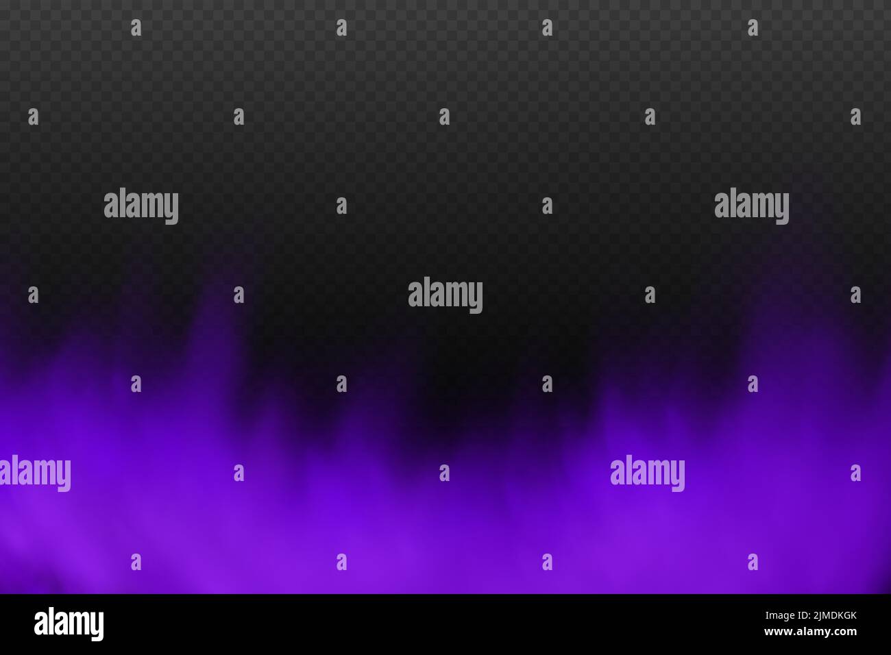 Purple poisonous gas, dust and smoke effect.Realistic scary mystical ...