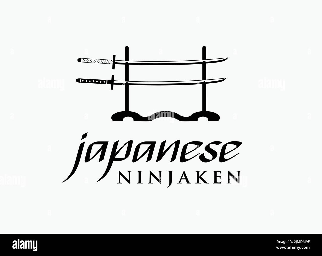Japanese Ninjaken Stock Vector Images Alamy