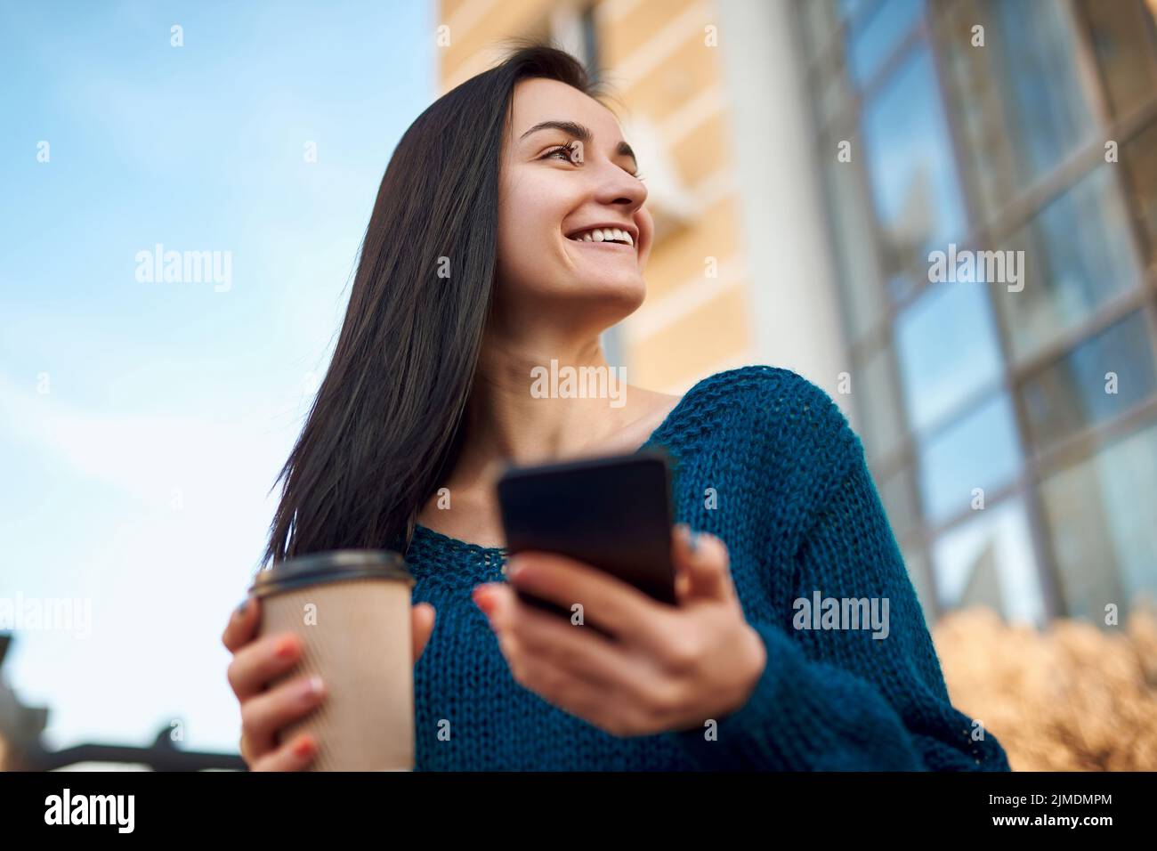 Beautiful lady model posing in hi-res stock photography and images - Alamy