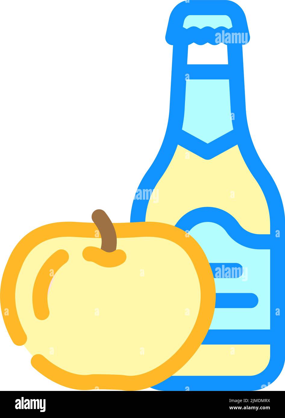 cider apple color icon vector illustration Stock Vector Image & Art - Alamy