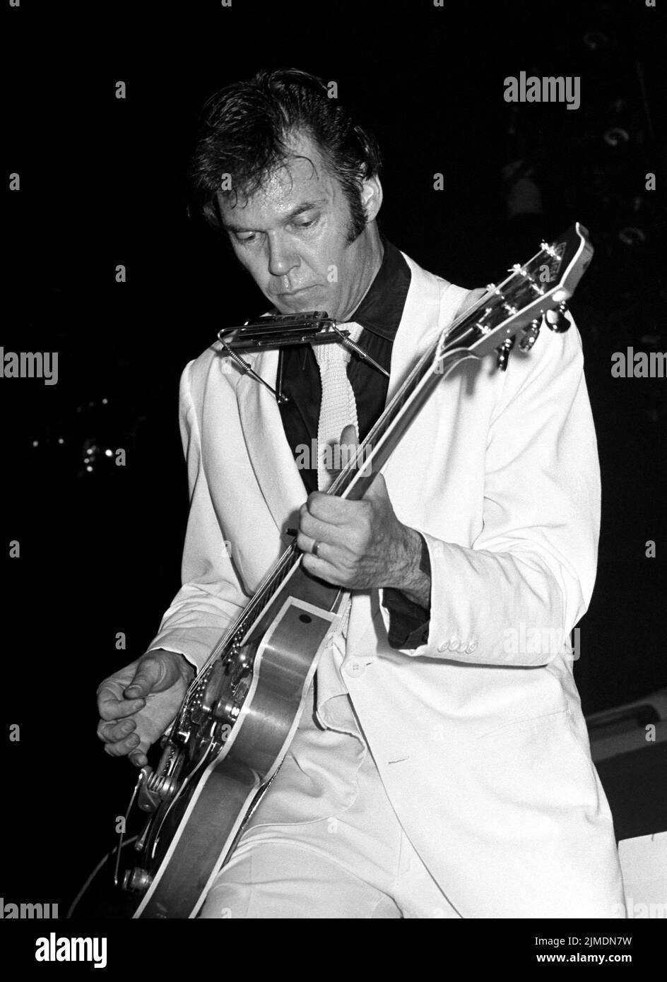 Neil Young and the Shocking Pinks performing at the Spectrum in ...