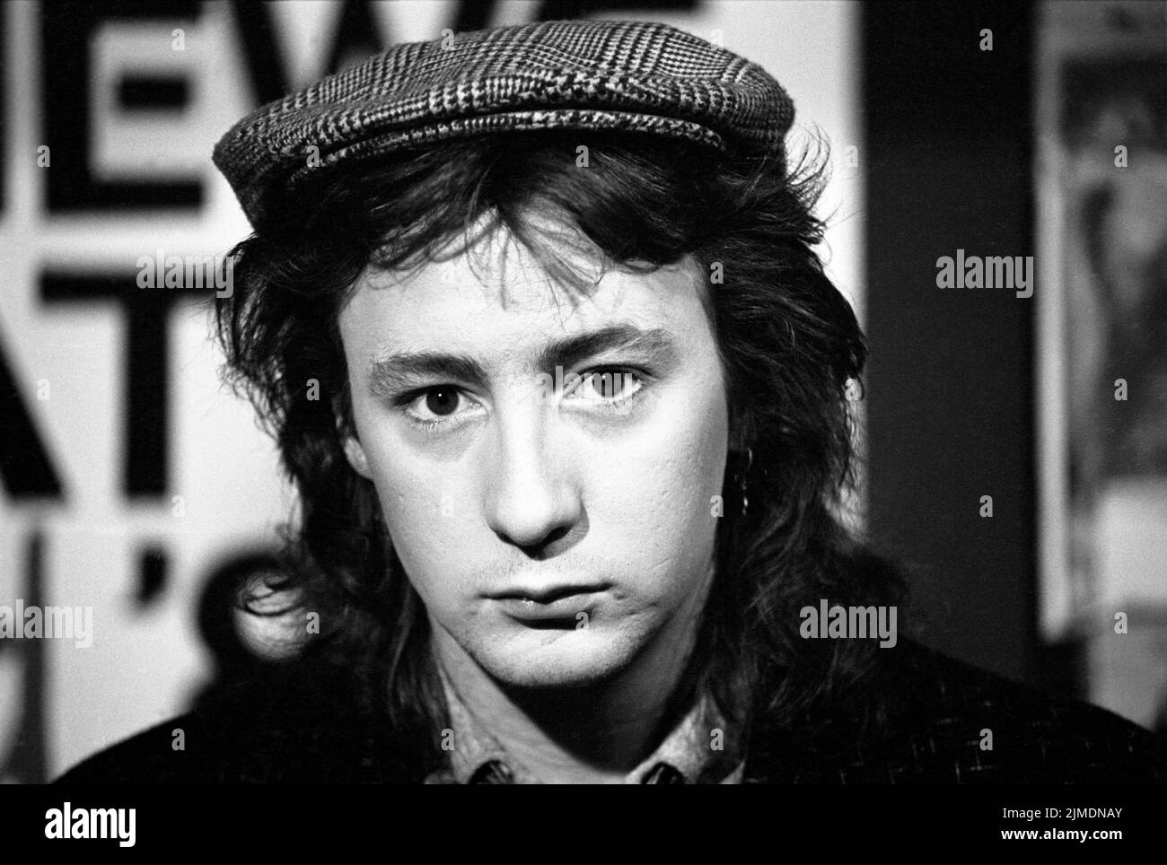Julian Lennon on the set of the television special "The Year That ...