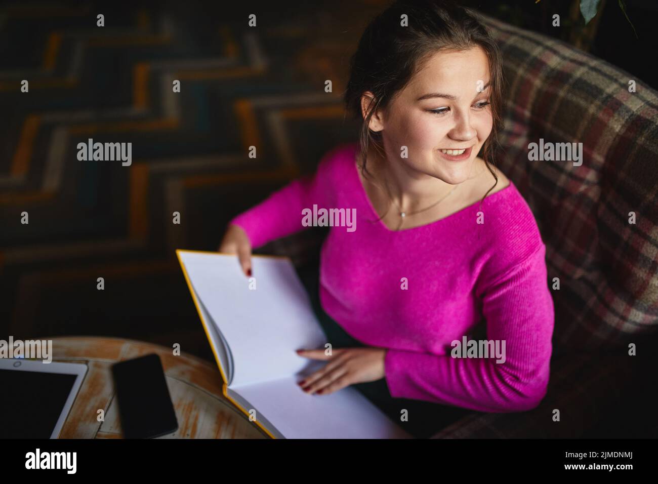 Happy cozy hi-res stock photography and images - Alamy