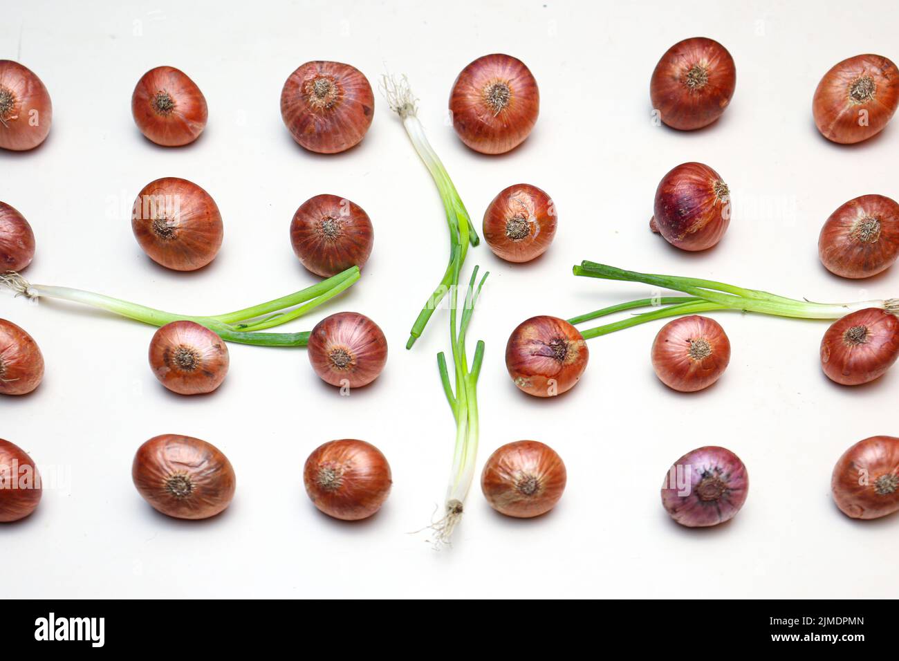 tasty and healthy onion stock with tree on kitchen for cooking Stock ...