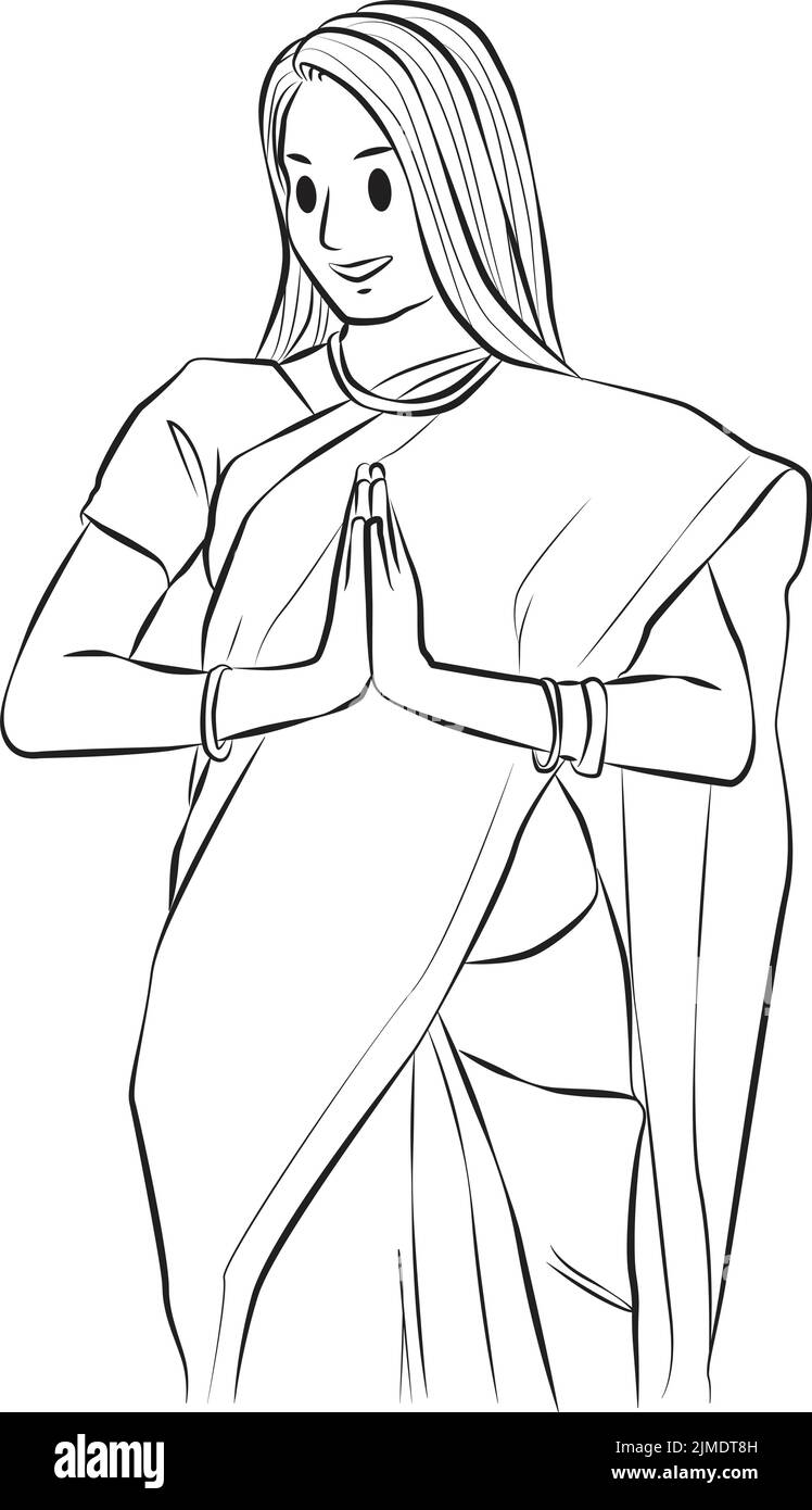 Animated Namaste Welcome