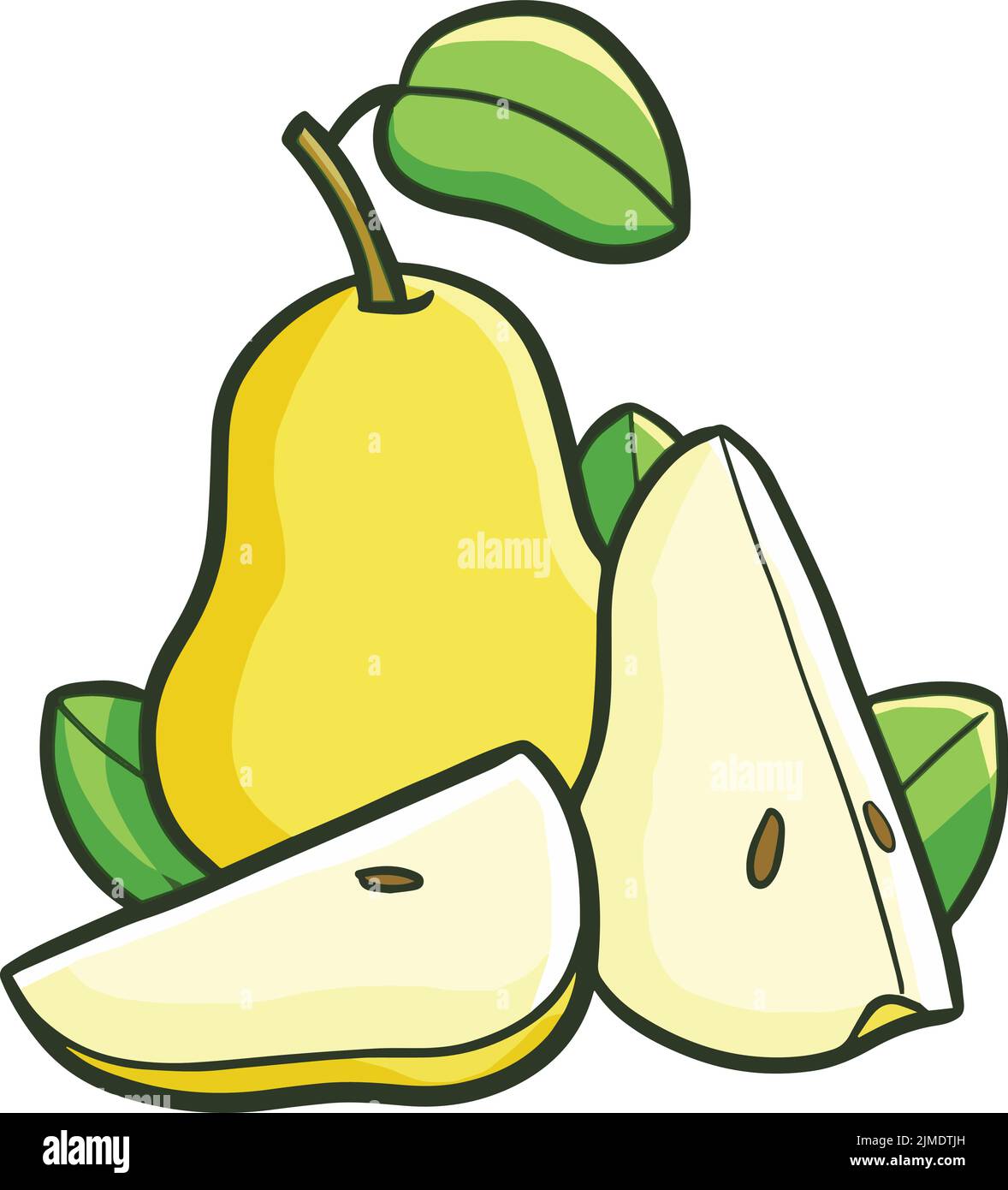 Drawing Of Pear